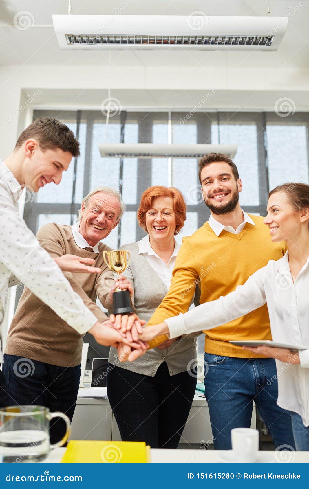 Start-up Team Stack Hands Together Stock Photo - Image of togetherness ...