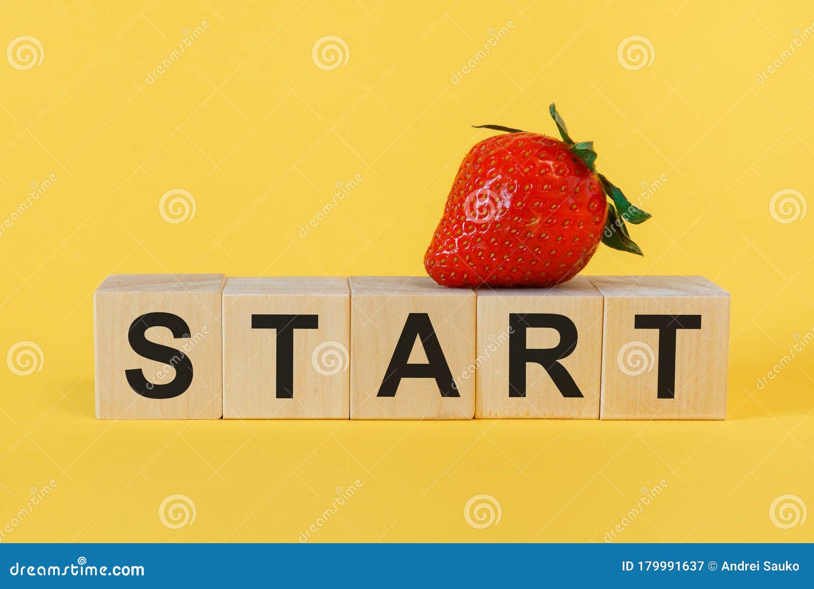 Start - Word Wooden Cubes on Mint Background Stock Image - Image of ...