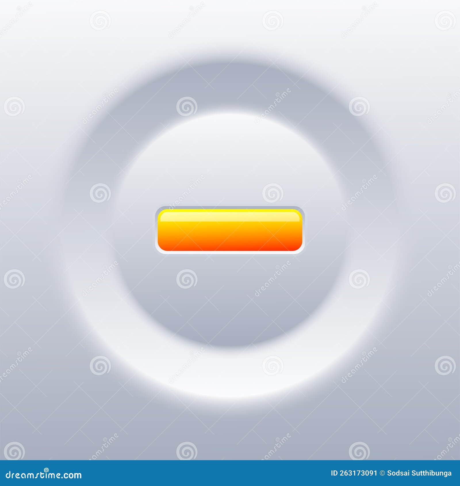 Start Yellow Button on Off Control Internet Technology Communication ...