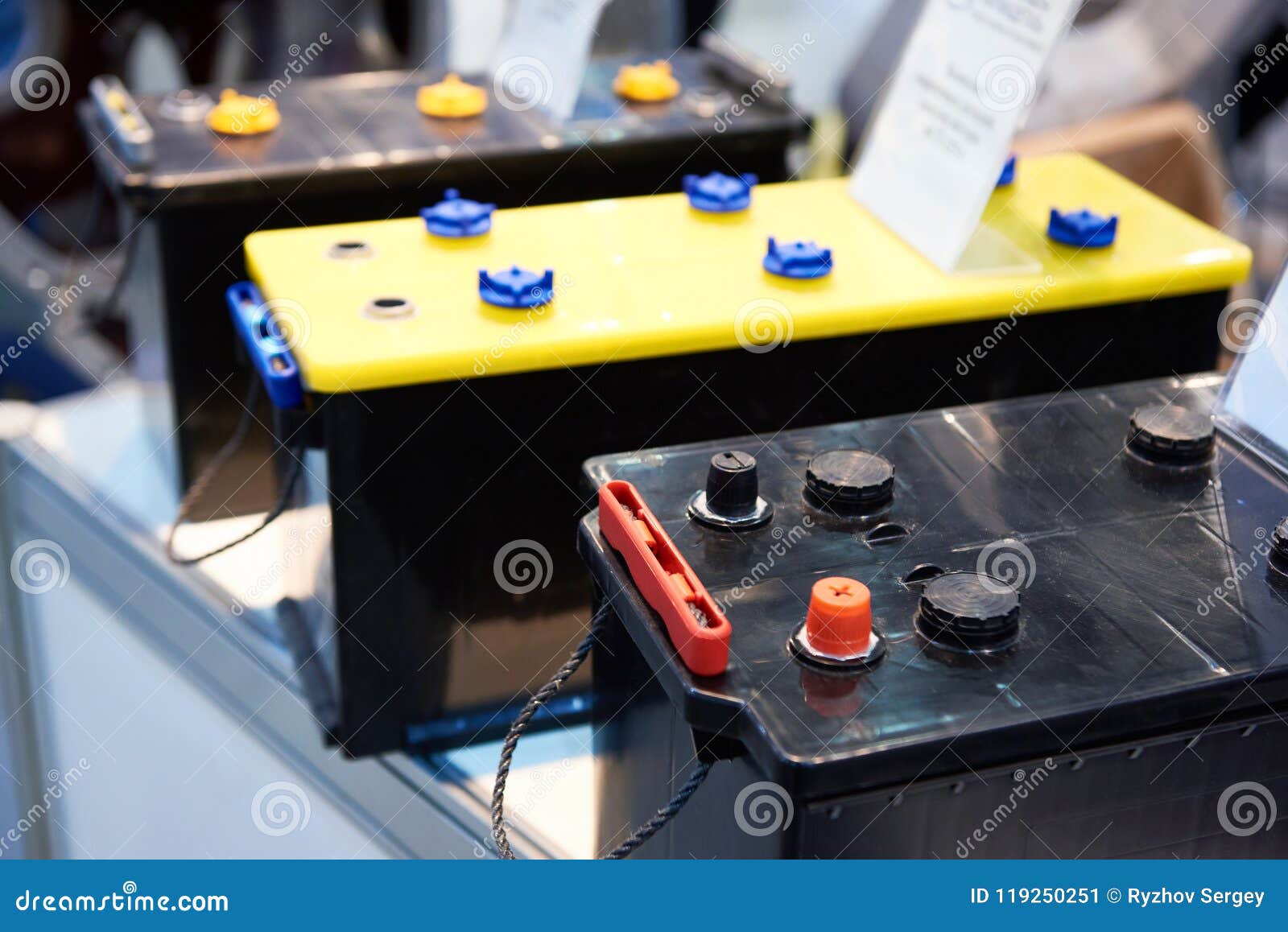 Traction Battery Of A Forklift Stock Photo | CartoonDealer.com #17372418