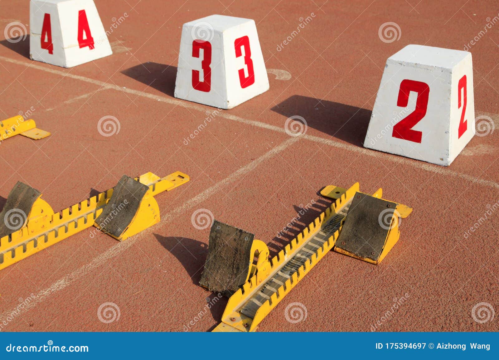 Starting block stock image. Image of ready, sport, start - 175394697
