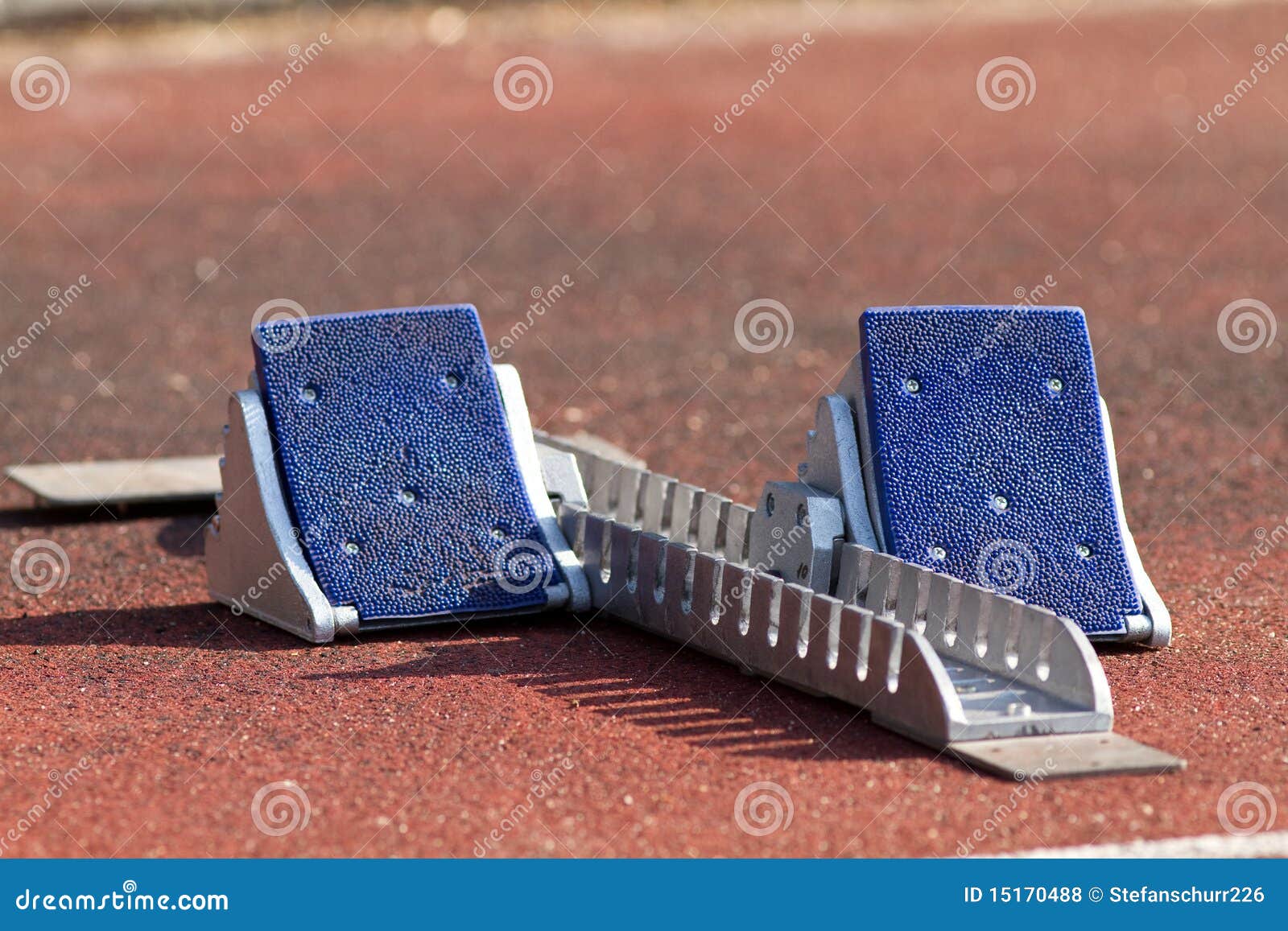 Starting blocks stock photo. Image of competition, racetrack - 15170488