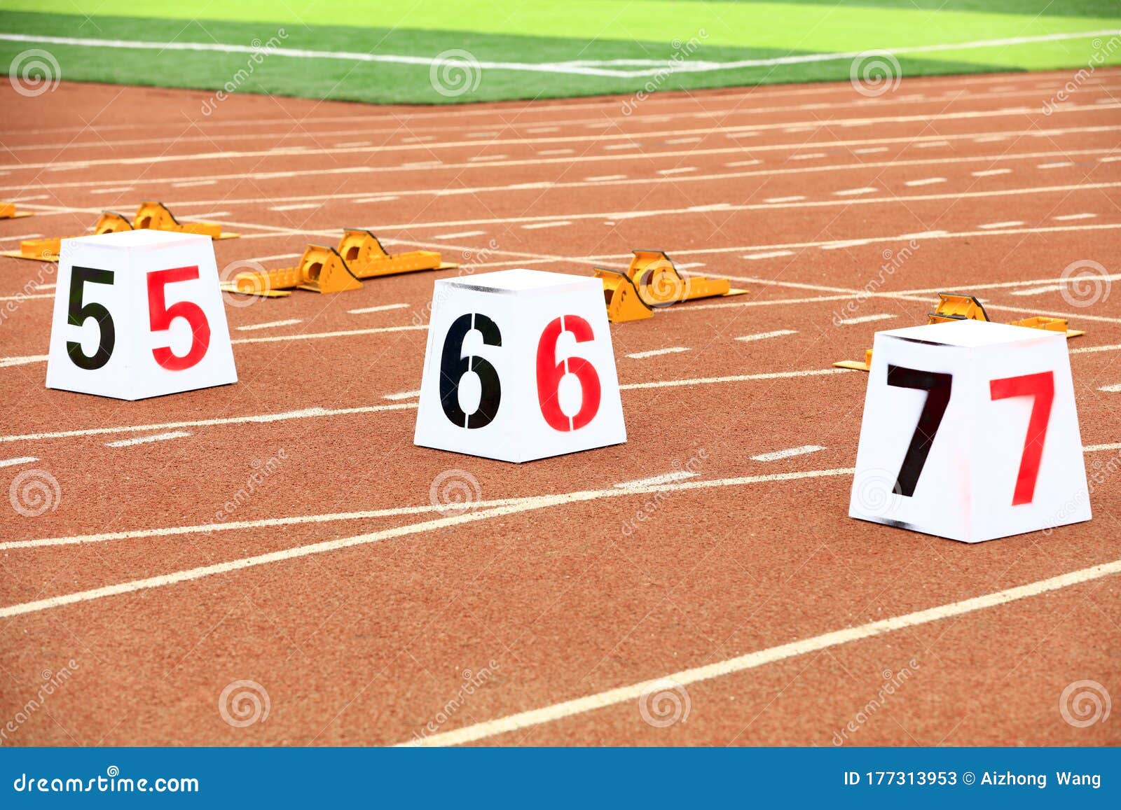 Starting blocks stock image. Image of activity, health - 177313953