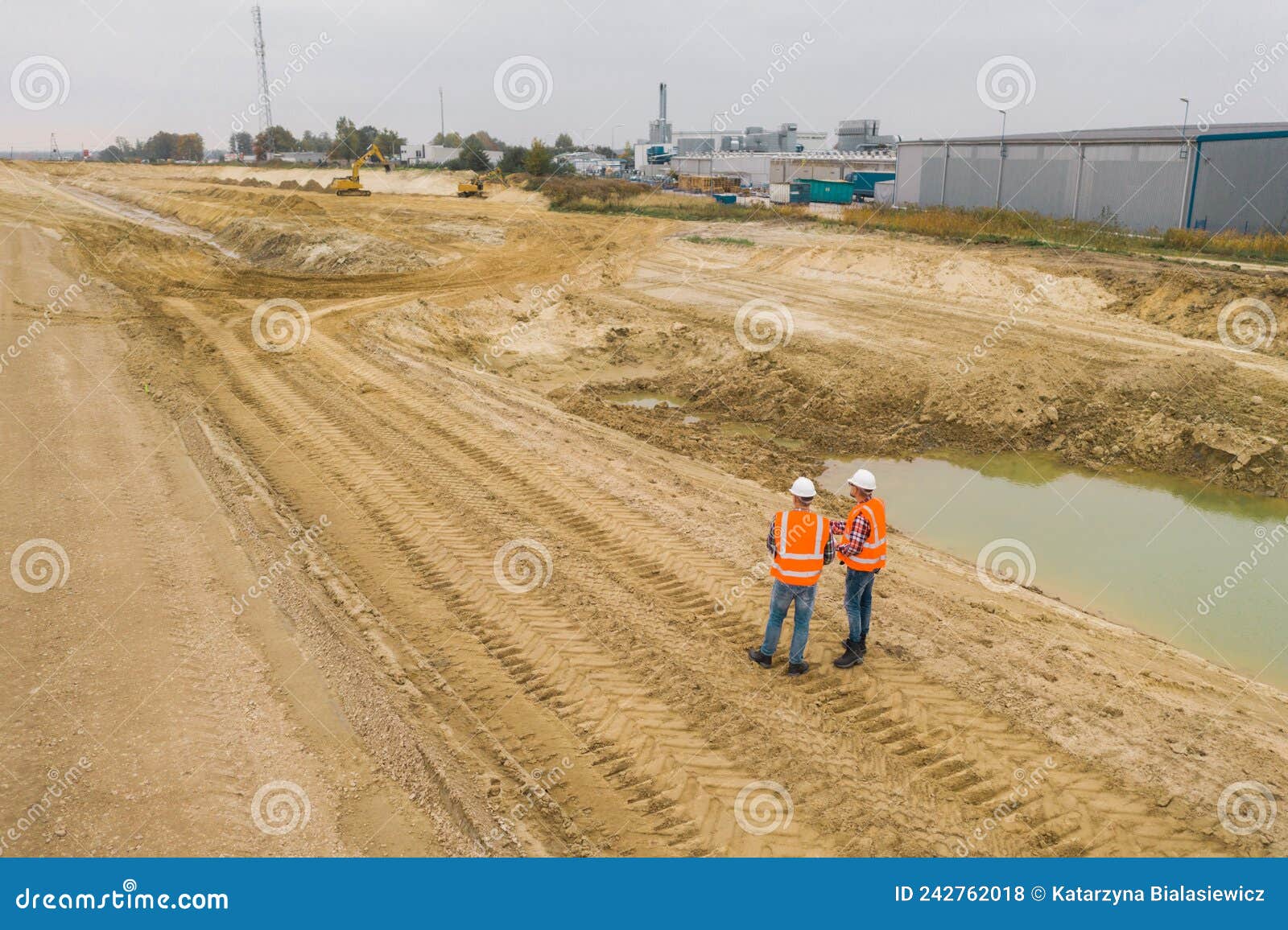 Starting the building stock photo. Image of start, supervising - 242762018