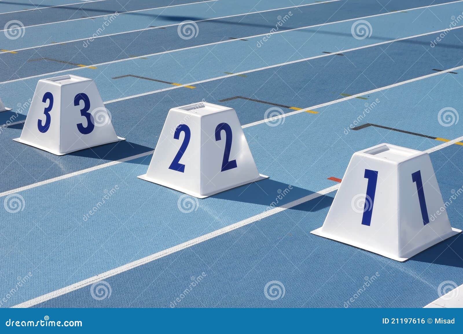 Starting cones stock photo. Image of line, lines, artificial - 21197616