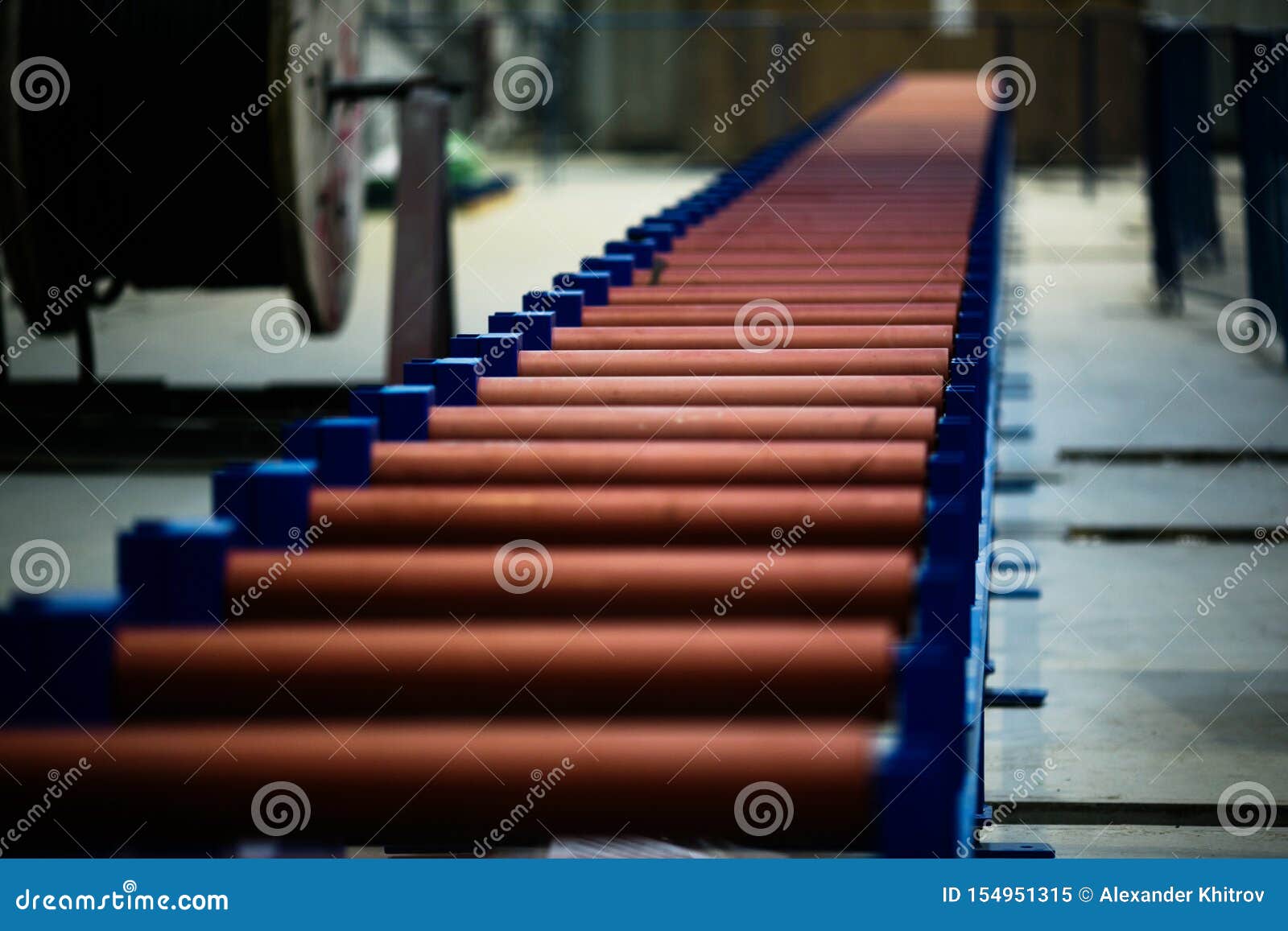 Building And Conveyor System In A Gravel Pit - Open-cast Mine For Sand ...