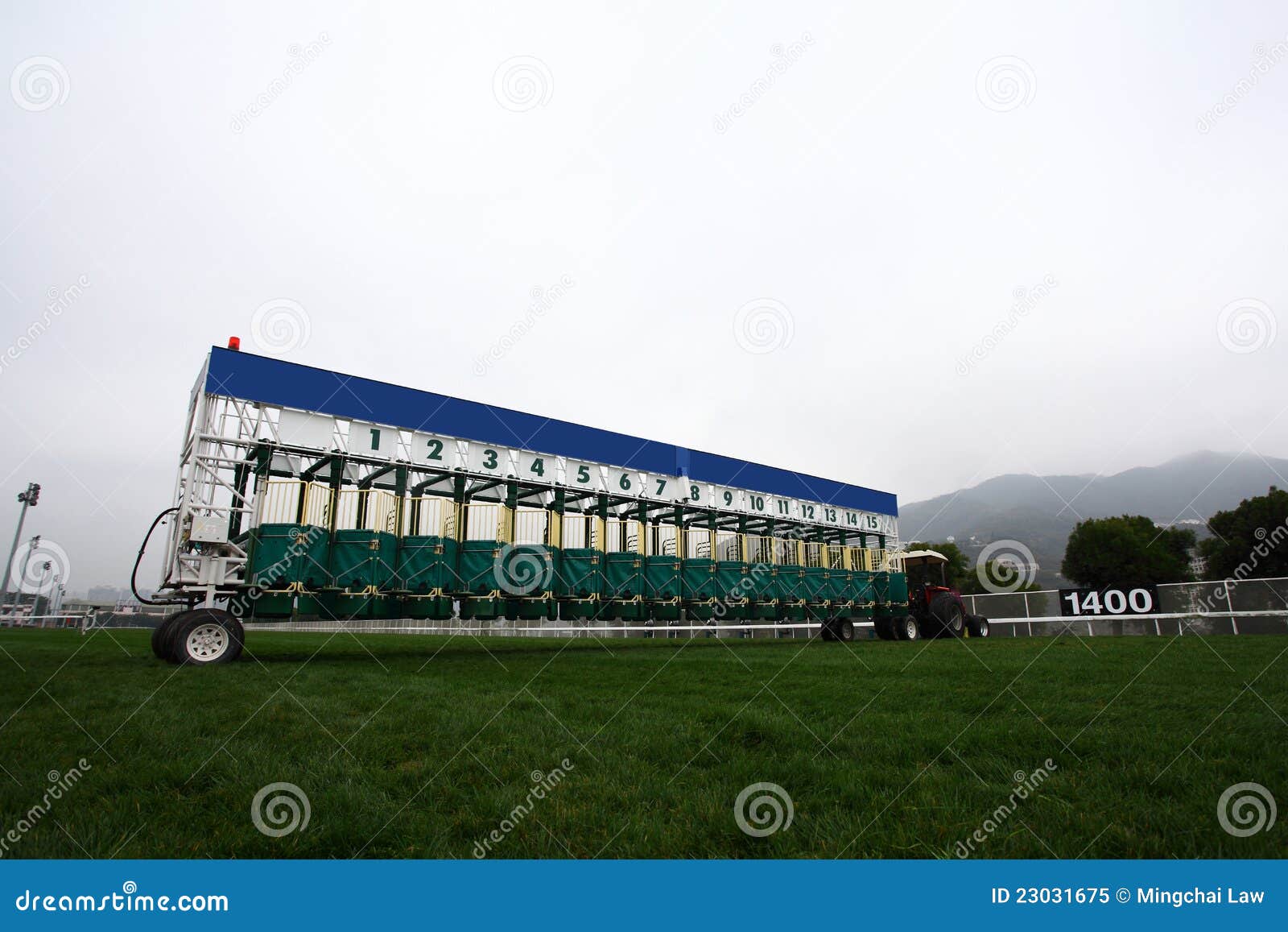 STARTING GATE stock image. Image of betting, cover, hongkong - 23031675