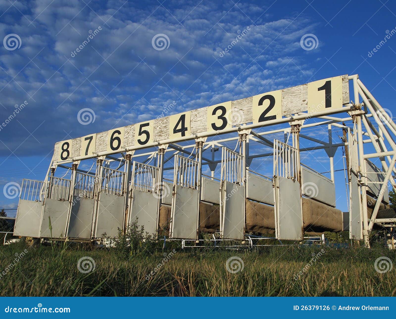 Starting Gate Stock Image | CartoonDealer.com #27177415