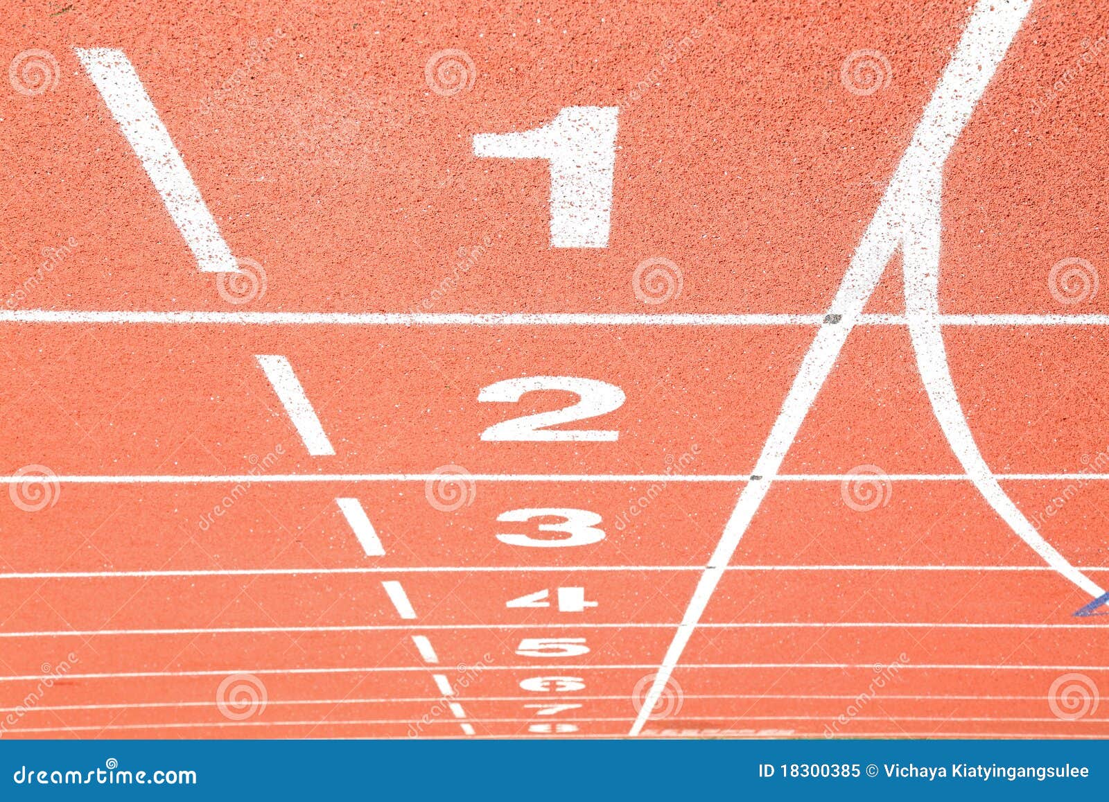 Starting Grid Line Perspective Stock Image - Image of running ...
