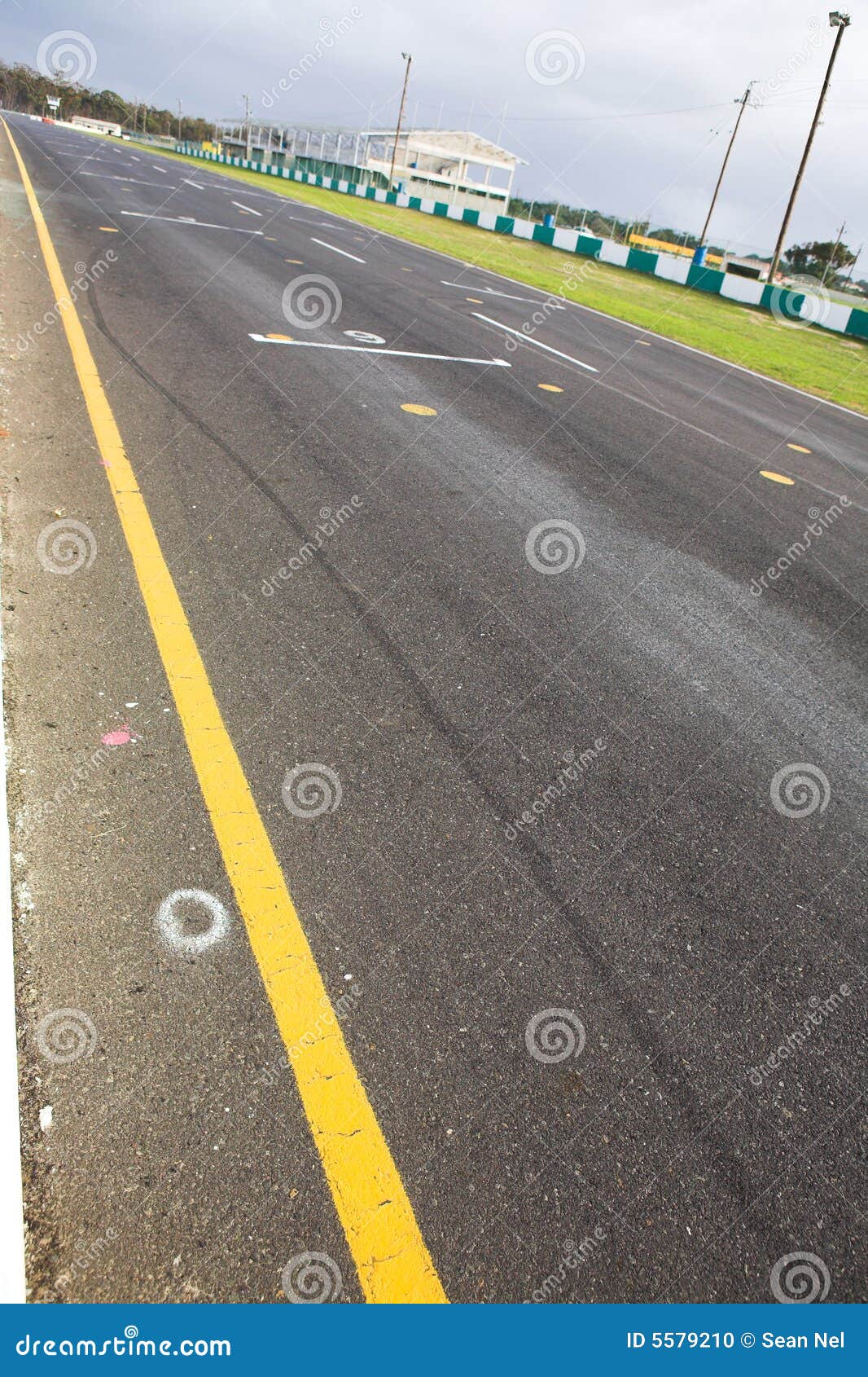 Starting Grid for Racetrack Stock Photo - Image of paint, lines: 5579210
