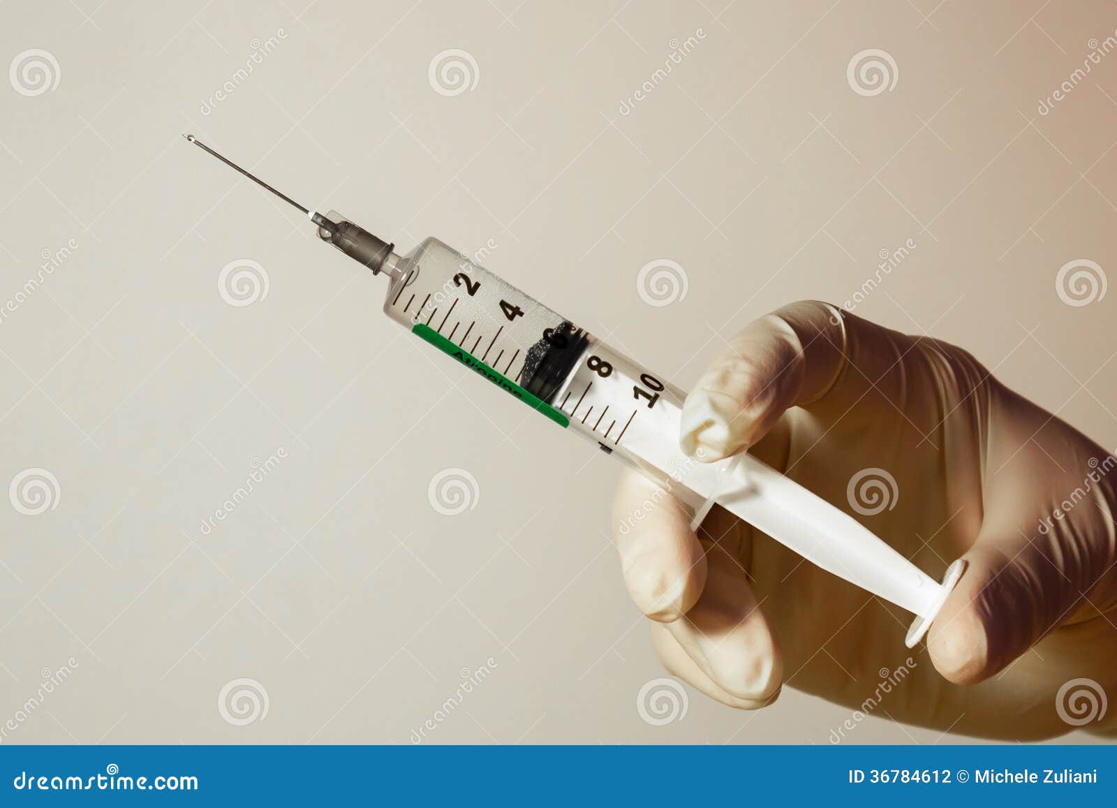 Starting an injection stock photo. Image of disease, closeup - 36784612