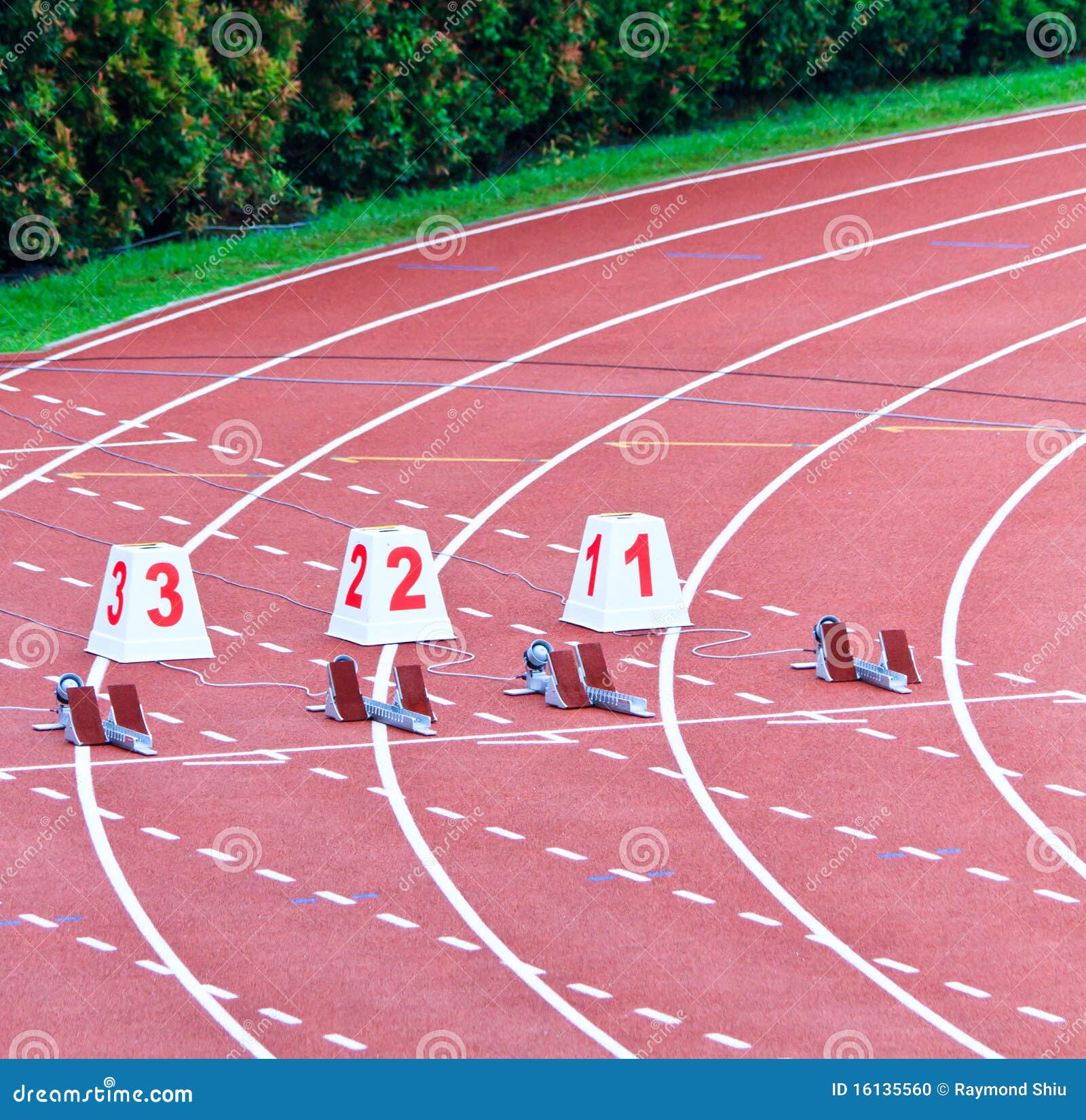 Starting Line stock photo. Image of competition, track - 16135560