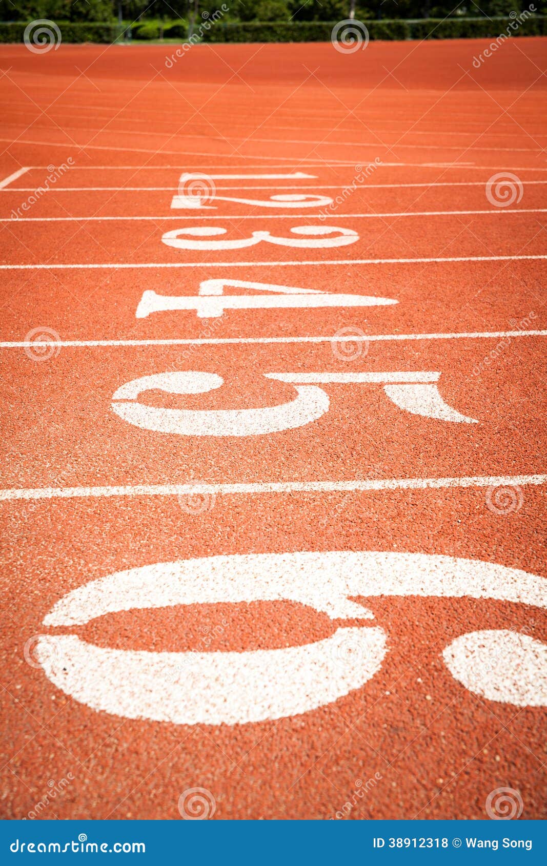 Starting marks stock photo. Image of sprint, fast, number - 38912318
