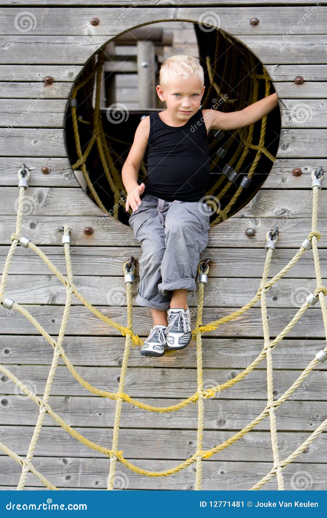 Starting to climb. stock image. Image of hang, leisure - 12771481