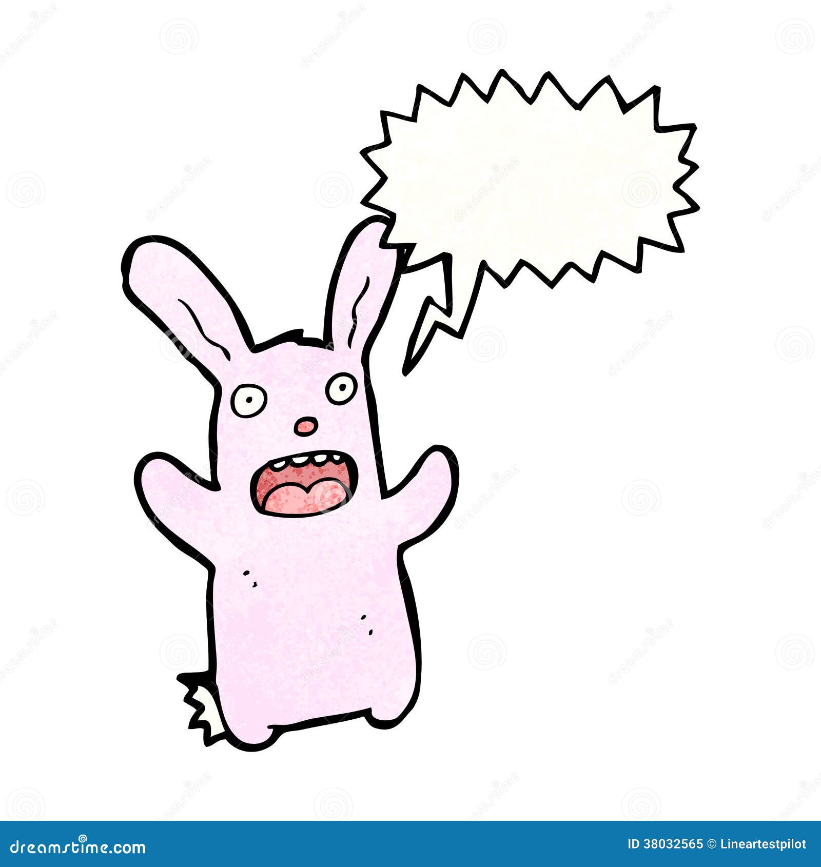 Startled Rabbit Cartoon Character Stock Illustrations – 39 Startled ...