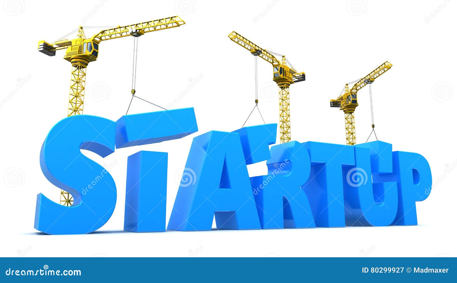 Startup stock illustration. Illustration of build, process - 80299927