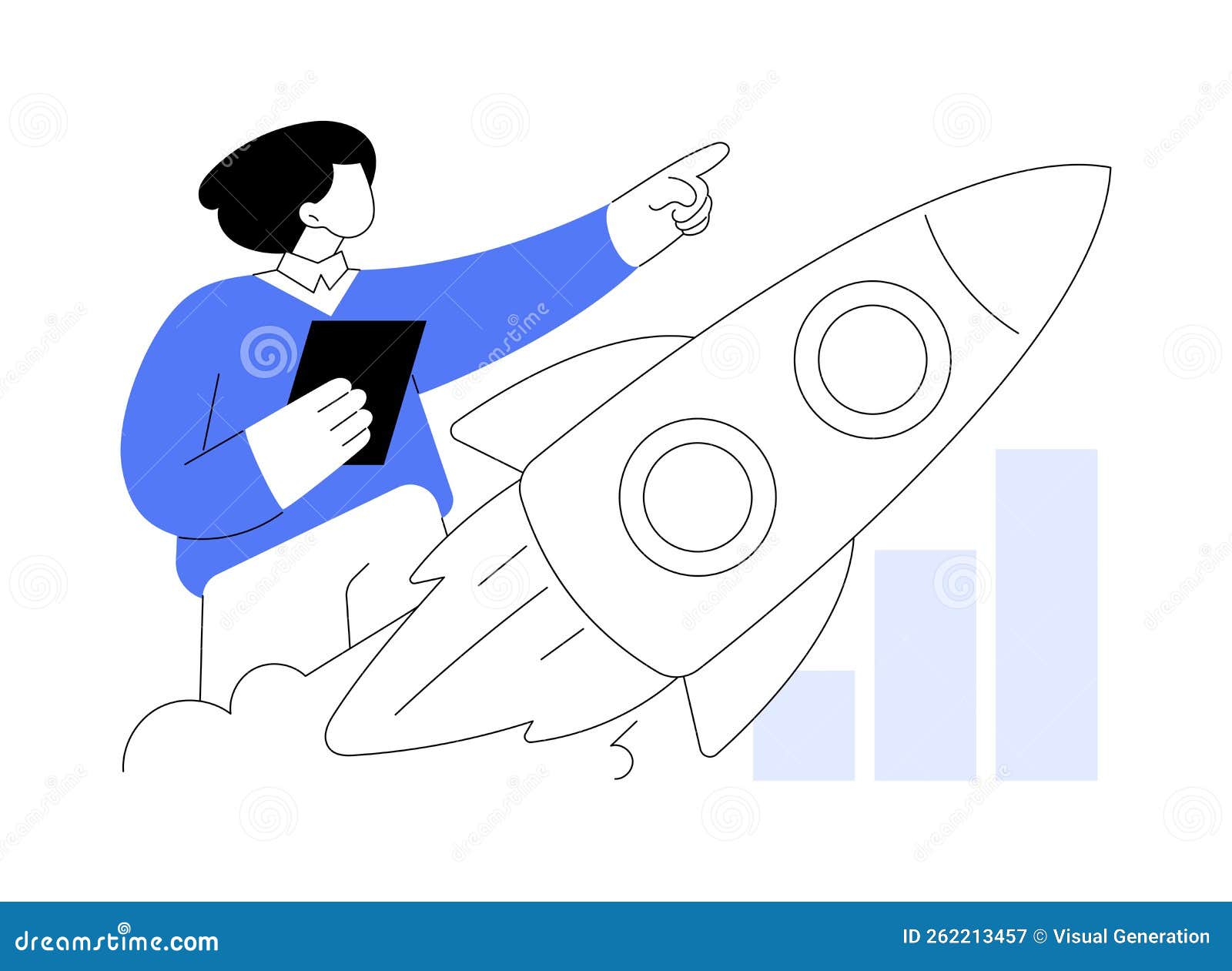 Startup Accelerator Abstract Concept Vector Illustration. Stock Vector ...