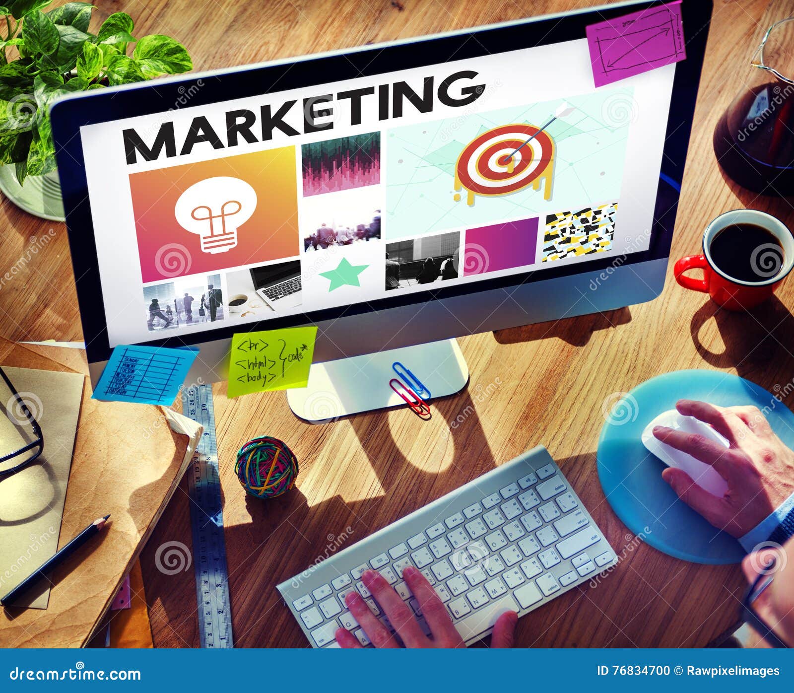 Startup Brand Marketing Vision Concept Stock Photo - Image of connected ...