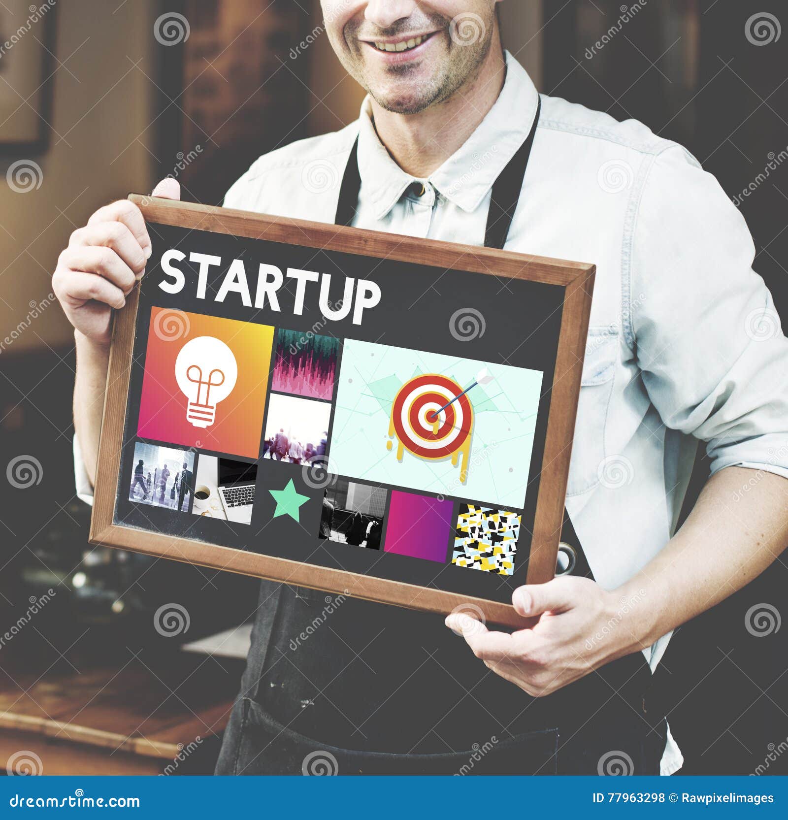 Startup Brand Marketing Vision Concept Stock Photo - Image of small ...
