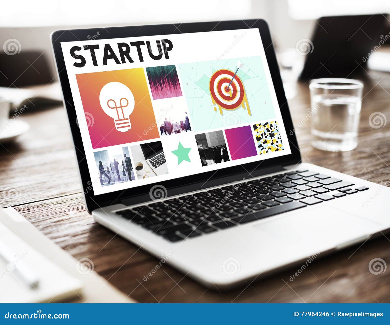 Startup Brand Marketing Vision Concept Stock Photo - Image of ...
