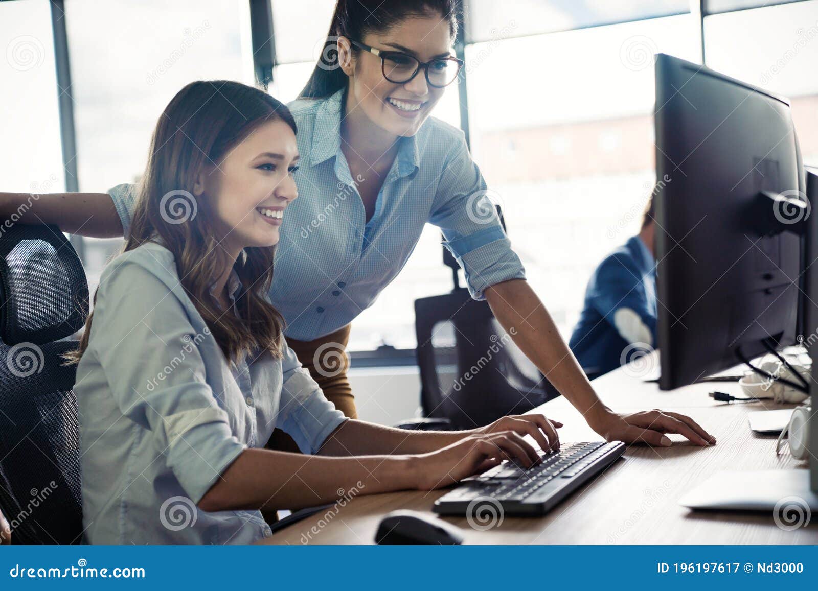 Startup Business People Group of Programmer Working As Team To Find ...