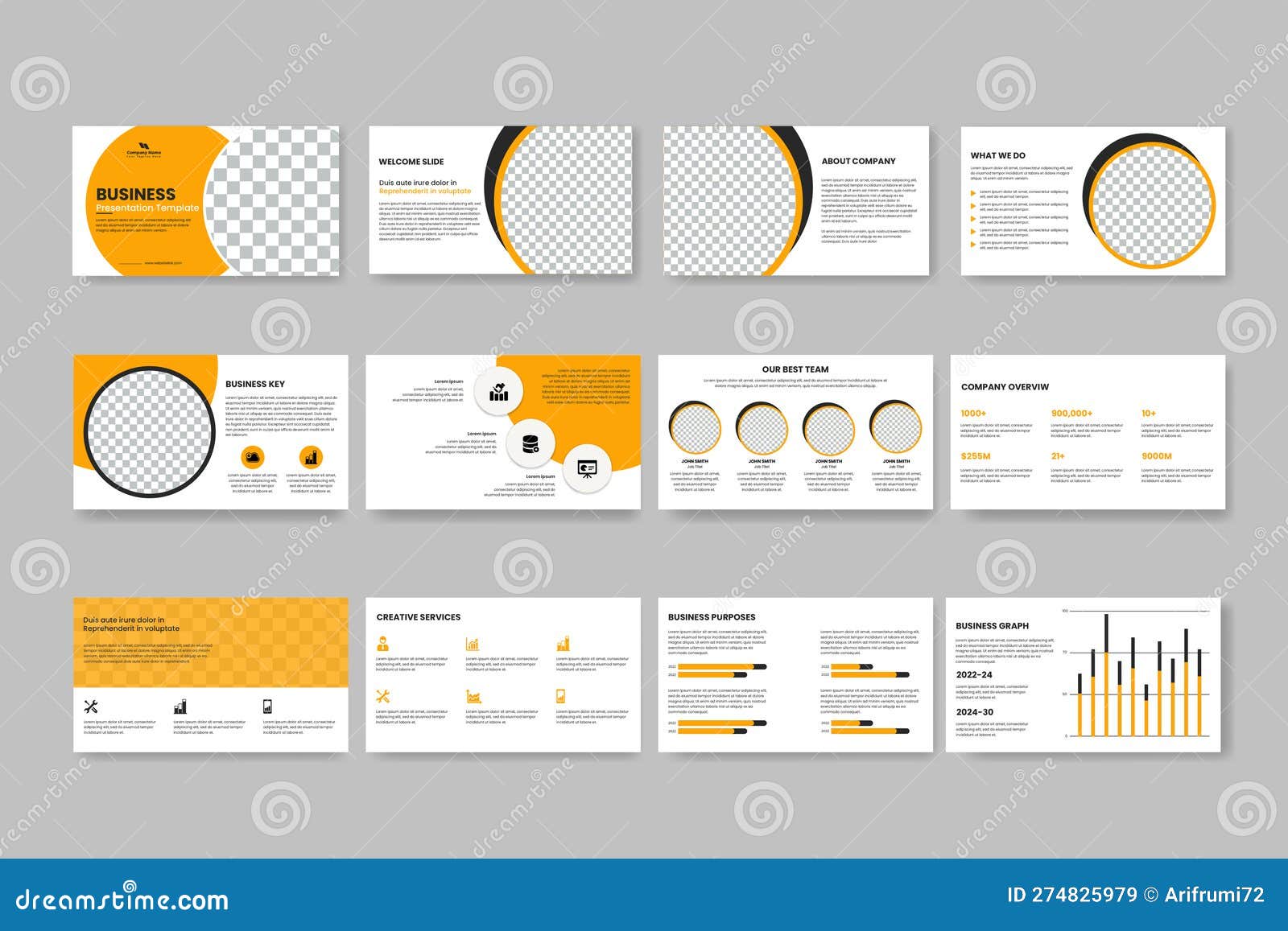 Startup Business Powerpoint Presentation Slides Template and Corporate ...