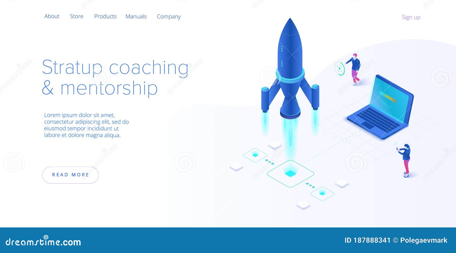 Startup Coaching and Mentorship Concept in Isometric Vector ...