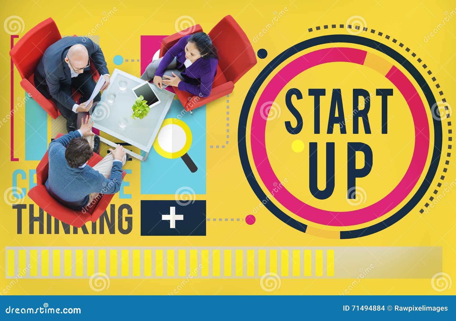 Startup Goals Growth Success Plan Business Concept Stock Illustration ...