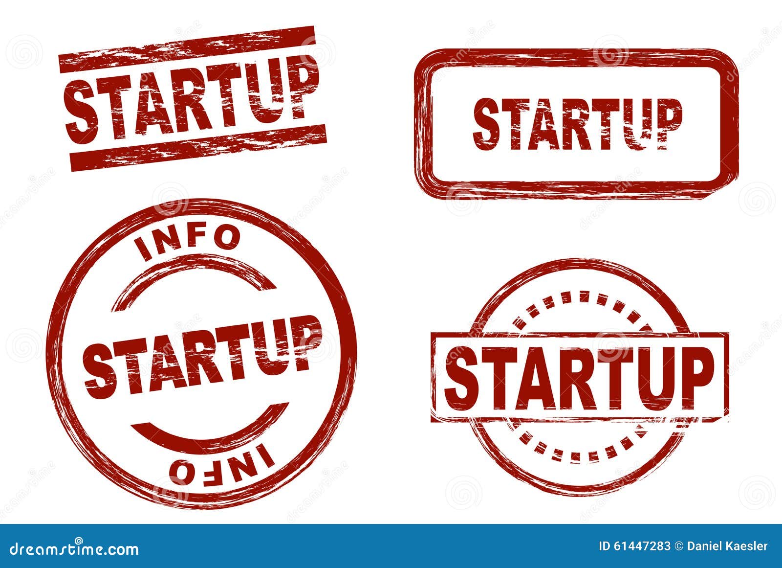 Startup ink stamp set stock vector. Illustration of style - 61447283
