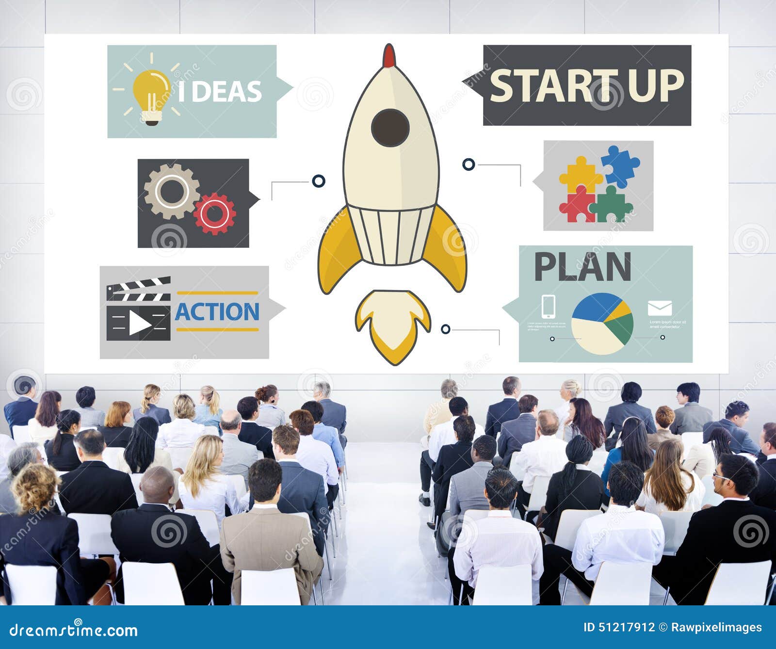 Startup Innovation Business Innovation Logo Icon Set Next Generation ...