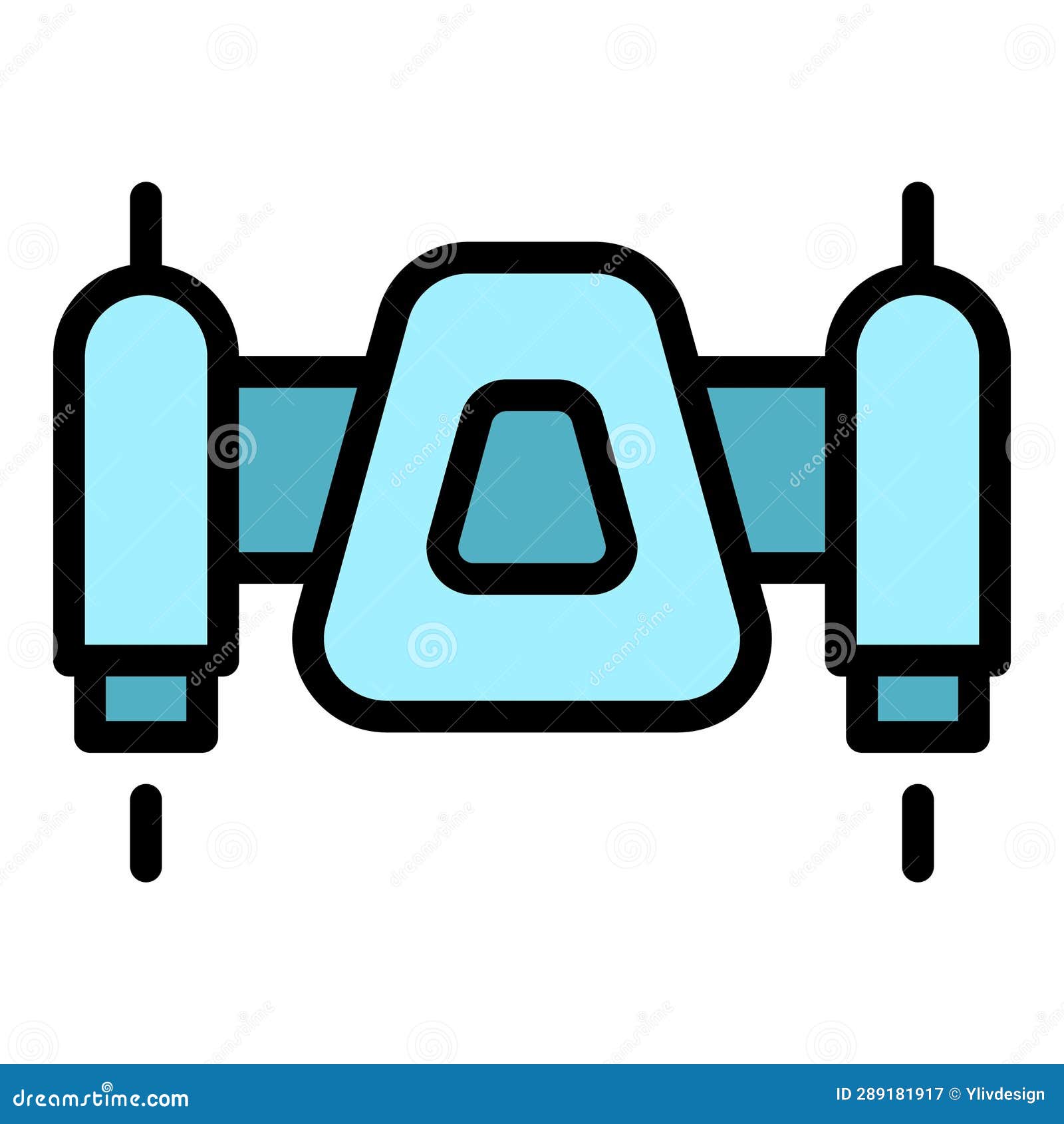 Startup Jetpack Icon Vector Flat Stock Vector - Illustration of boost ...