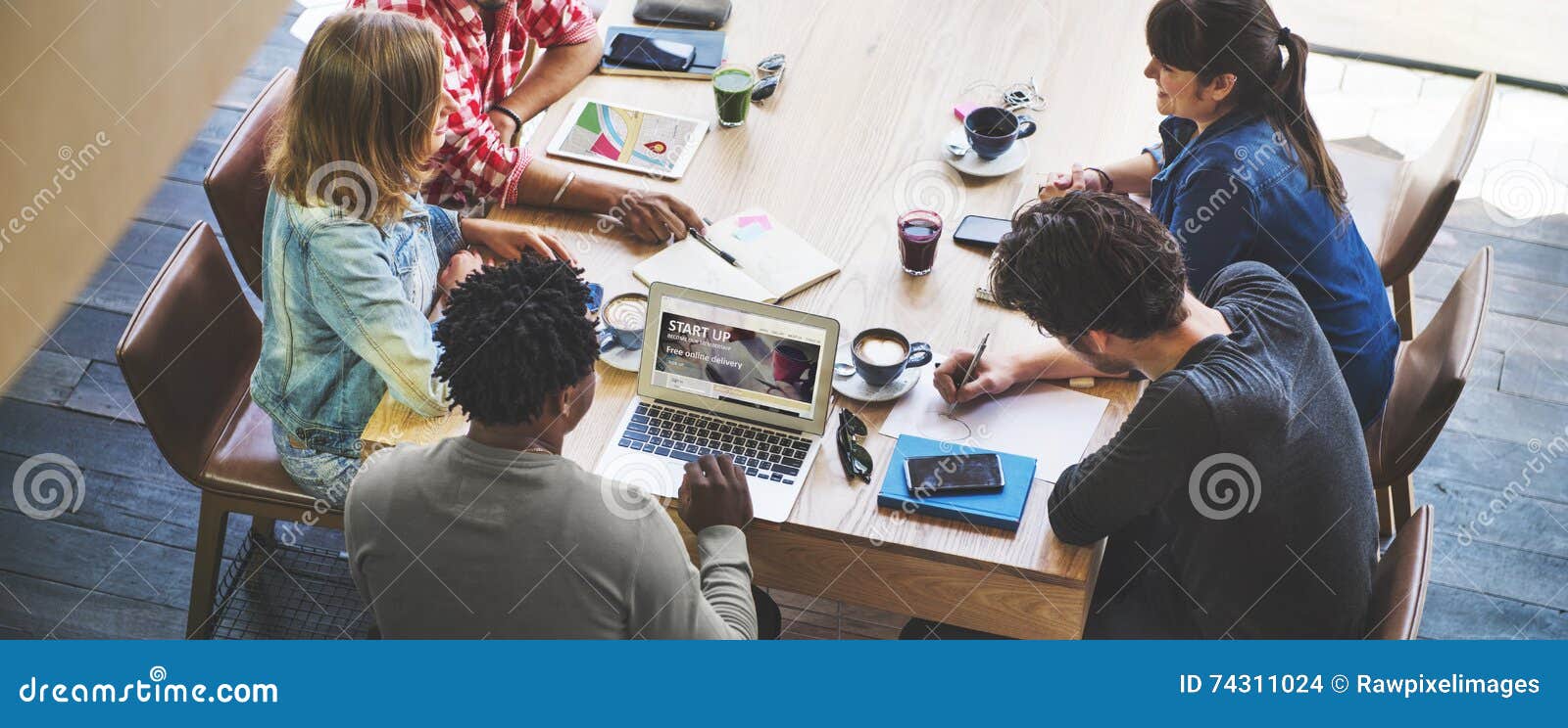 Startup New Business Launch Growth Success Concept Stock Photo - Image ...