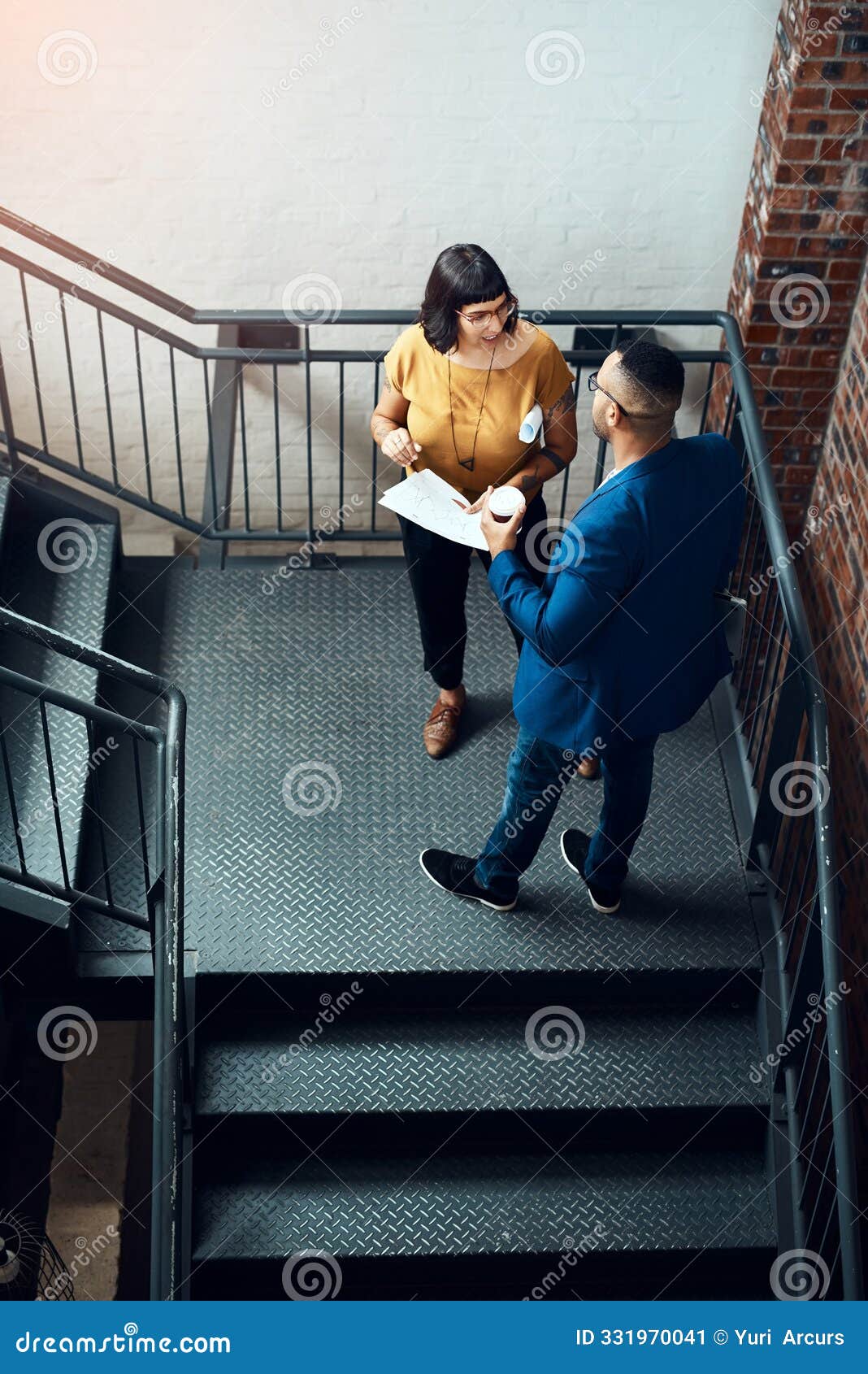 Startup, Paperwork or Above of Designers on Steps for Creative Project ...