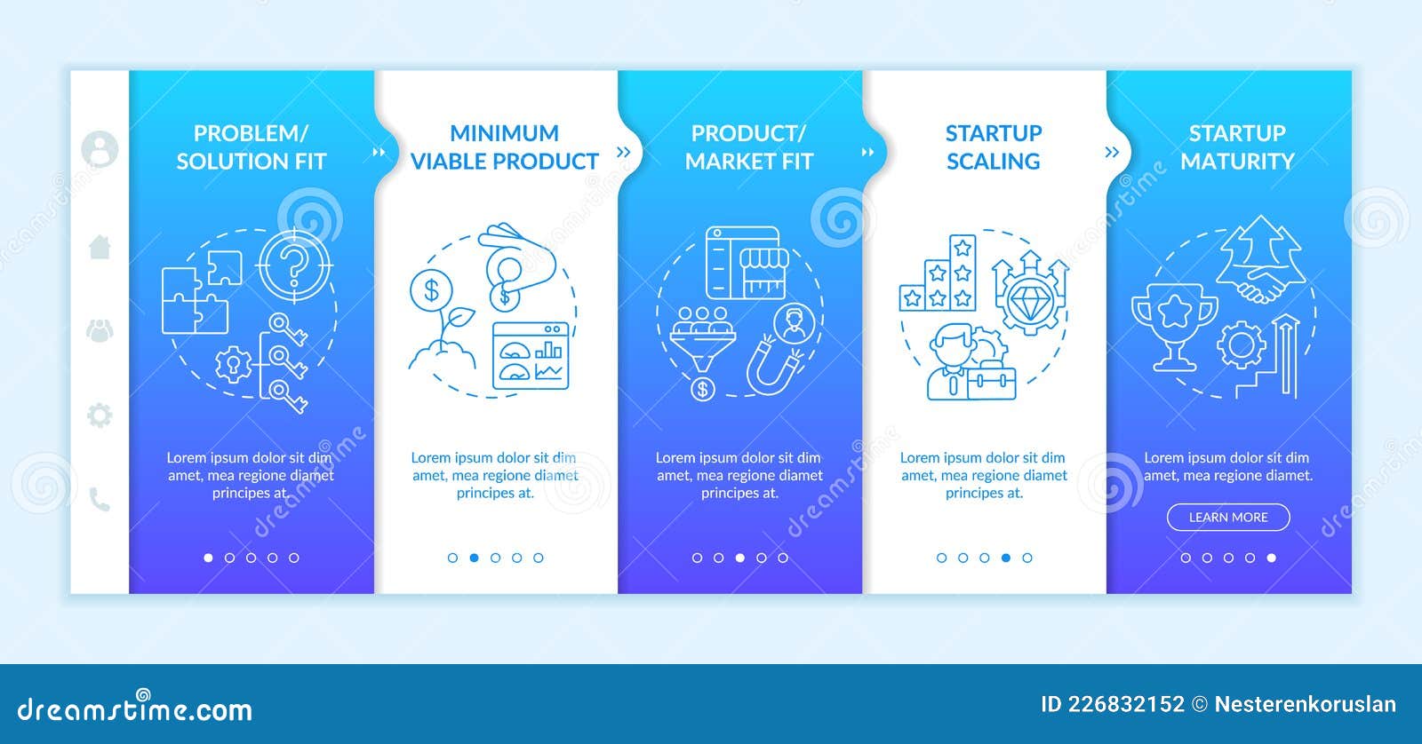 Startup Problems Word Concepts Banner Stock Vector - Illustration of ...