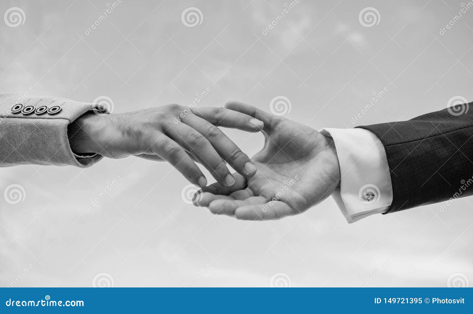 Startup Project Concept. Impulse for Cooperation Start of Partnership ...