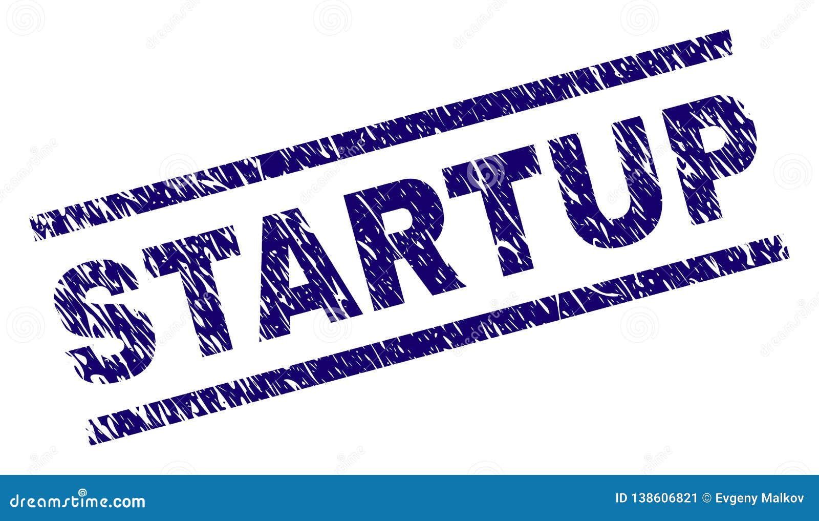Grunge Textured STARTUP Stamp Seal Stock Vector - Illustration of ...
