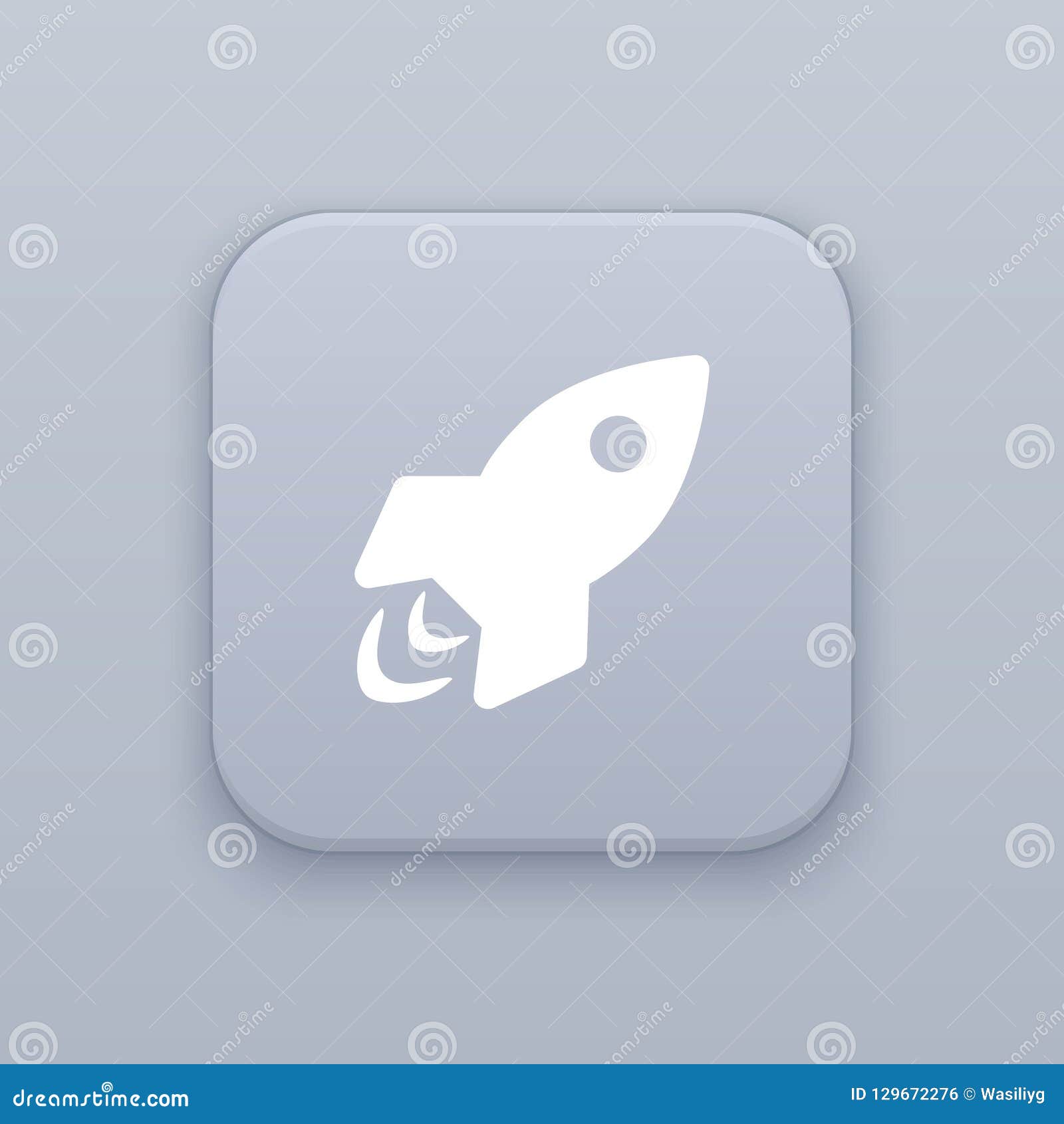 Startup, Spaceship Button, Best Vector Stock Vector - Illustration of ...