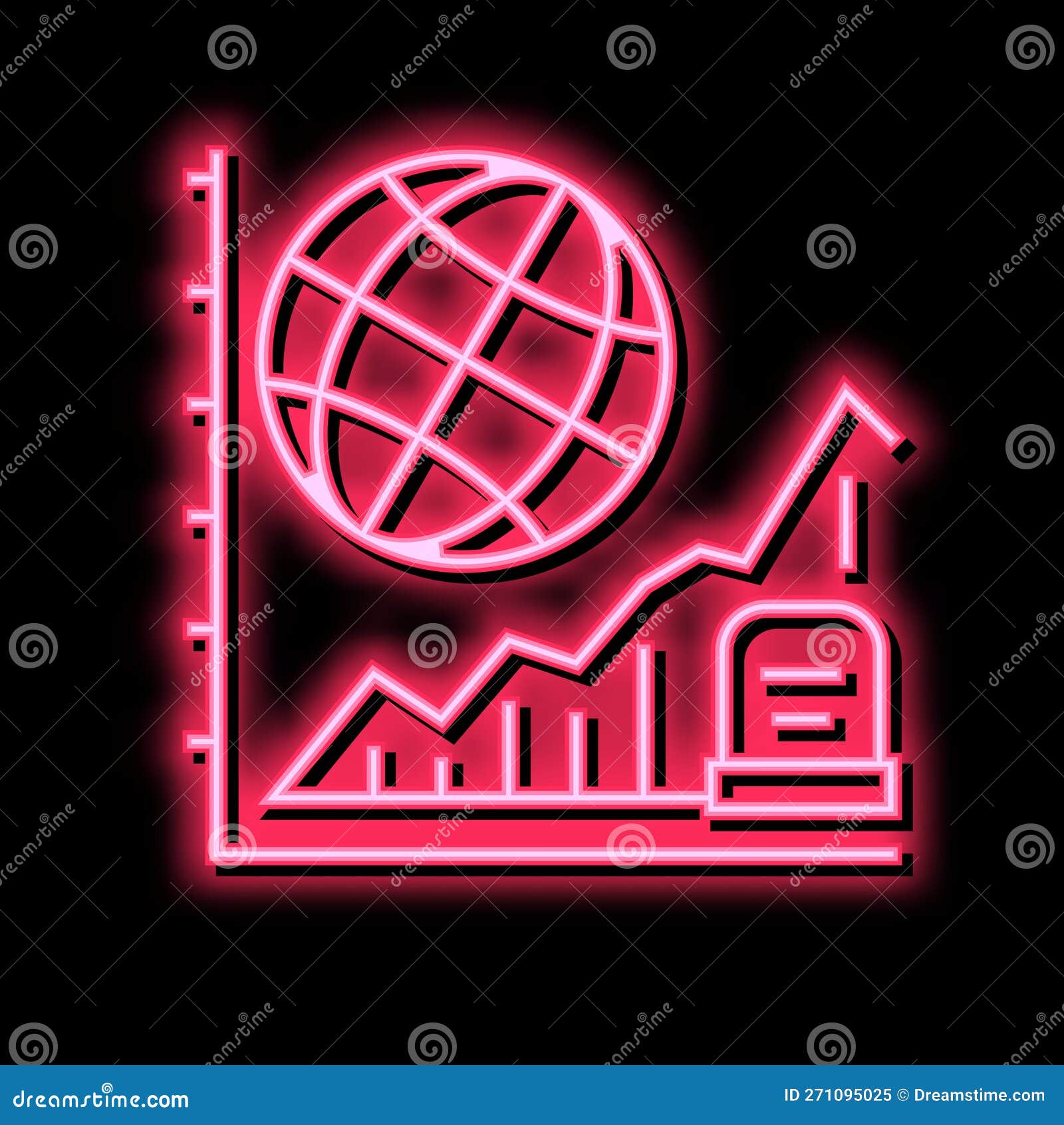 Starving, Increase Mortality Poverty Problem Neon Glow Icon ...
