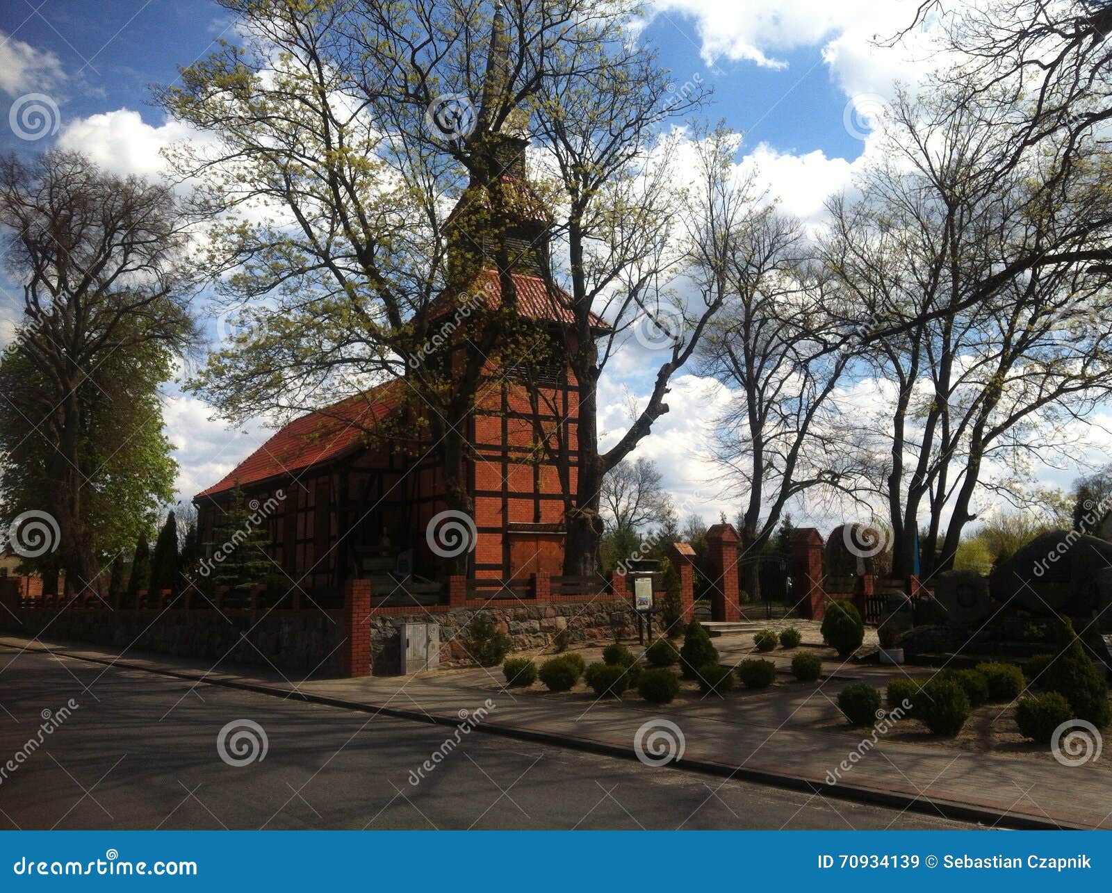 Stary Chwalim Church, Poland Stock Image - Image of poland, religion ...