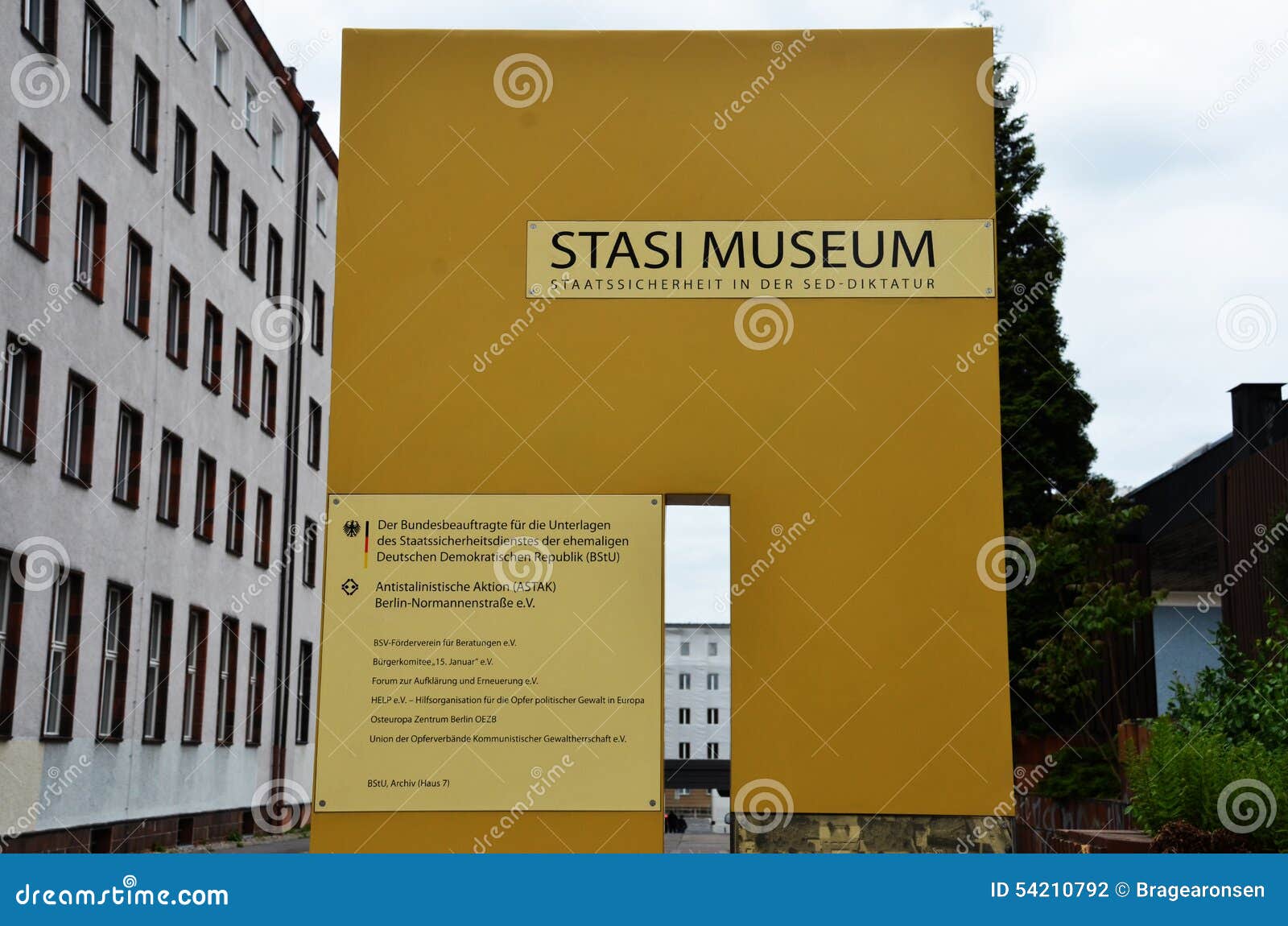 Stasi-Museum (Berlin) redaktionelles stockfotografie. Bild von polizei ...