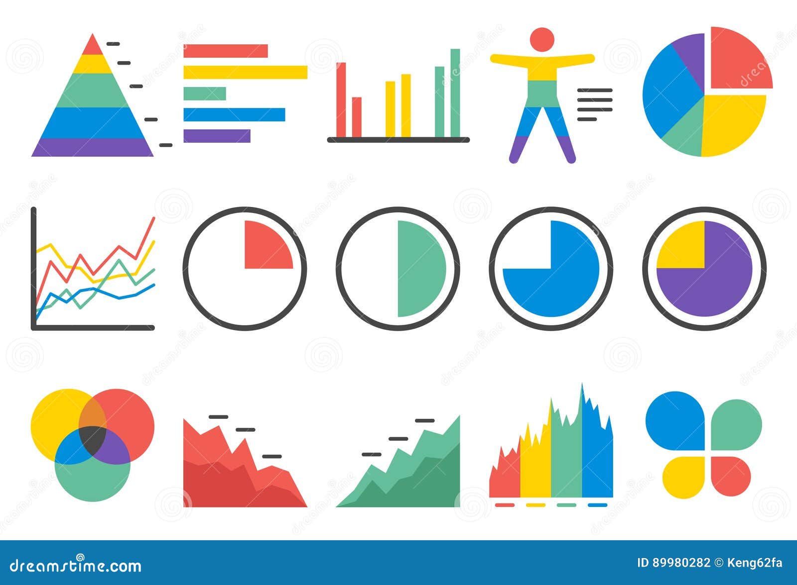 Stat icons set 1 stock vector. Illustration of analytics - 89980282