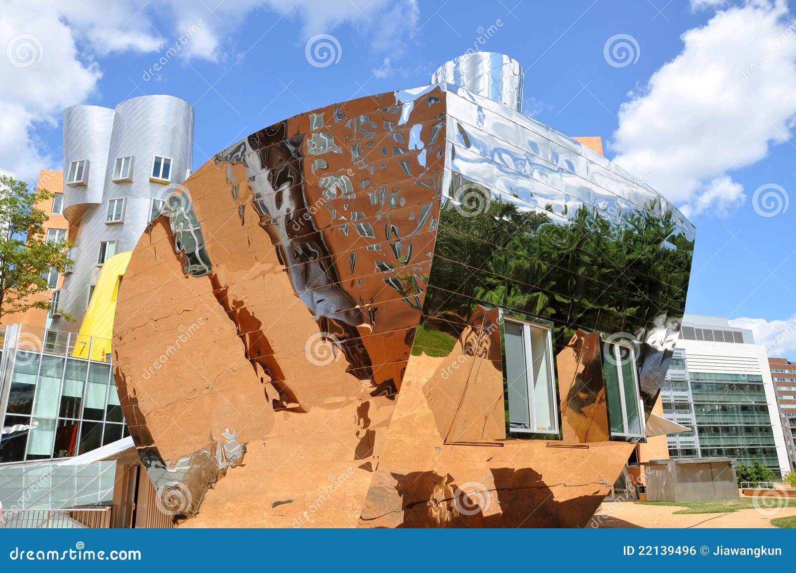Stata Center of MIT, Boston, USA Editorial Photo - Image of frank ...