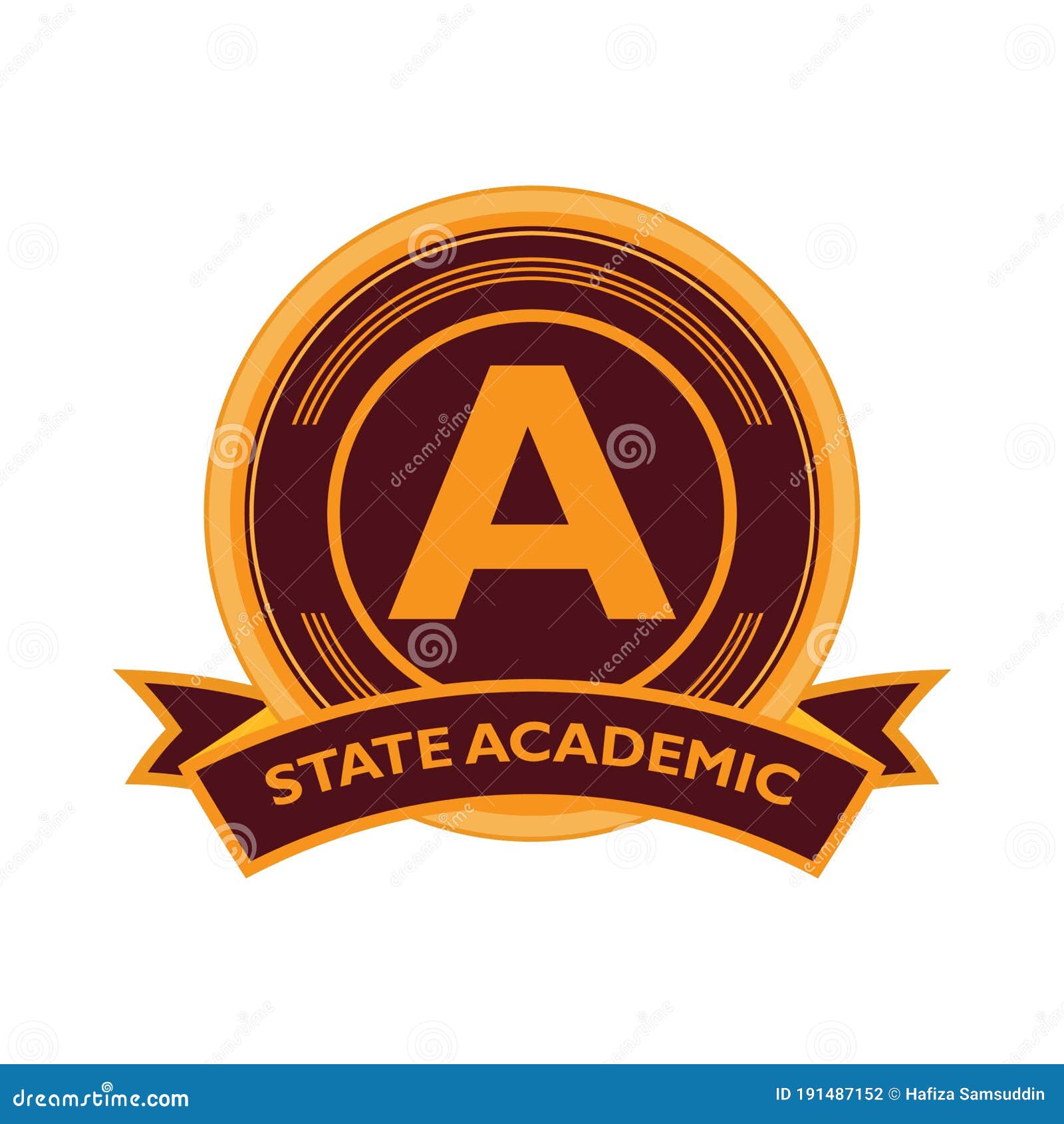 Academic Logo Cartoon Vector | CartoonDealer.com #50118683