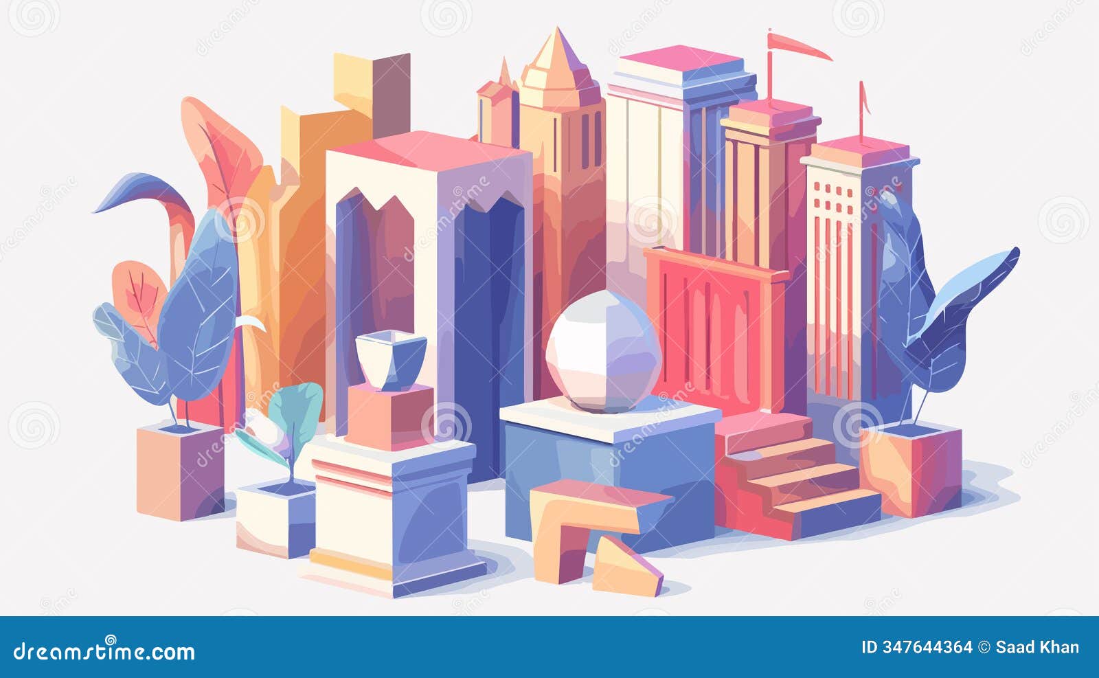 State Allowance Abstract Concept Vector Illustration Stock Illustration ...