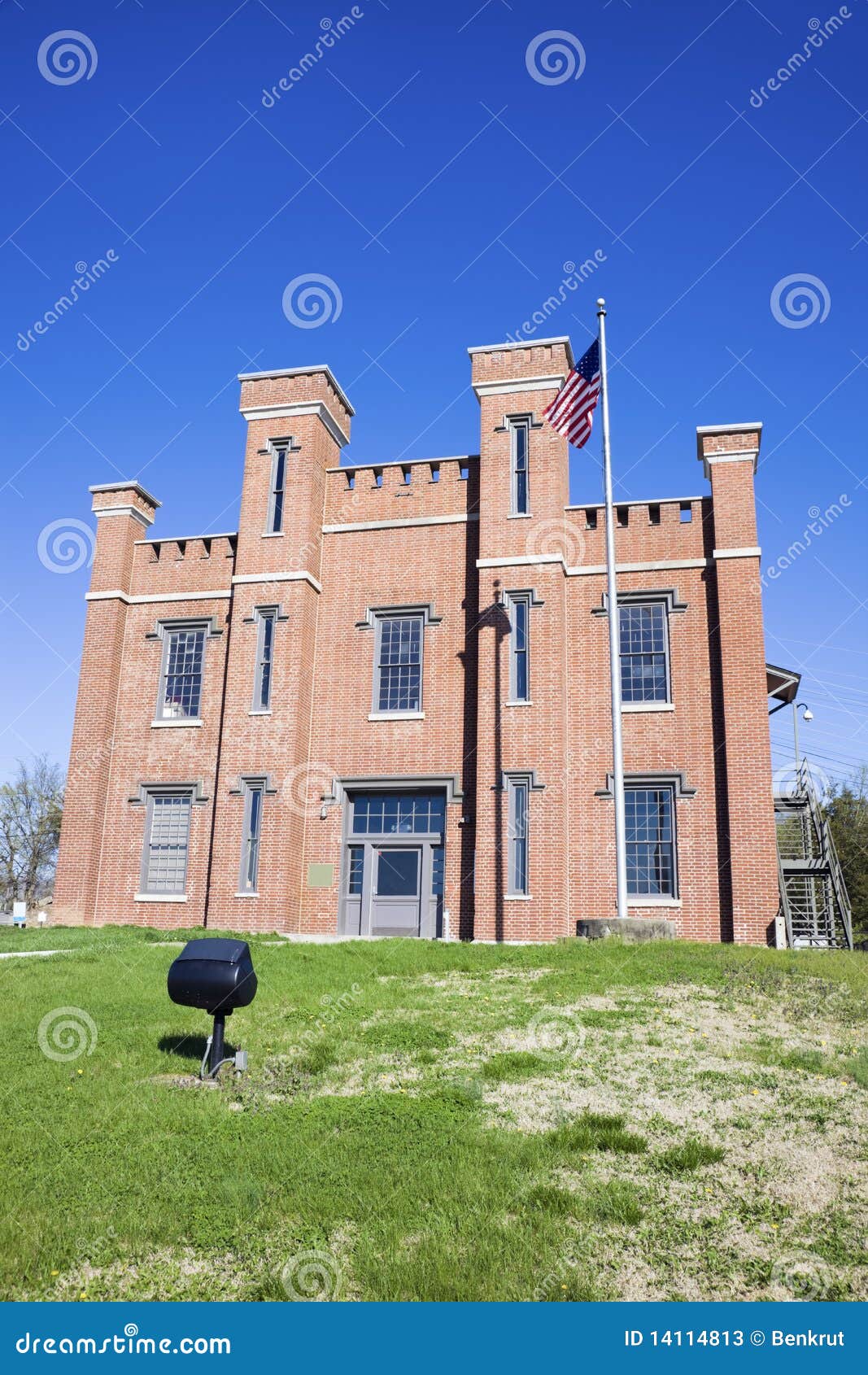 State Arsenal in Frankfort stock image. Image of structure - 14114813