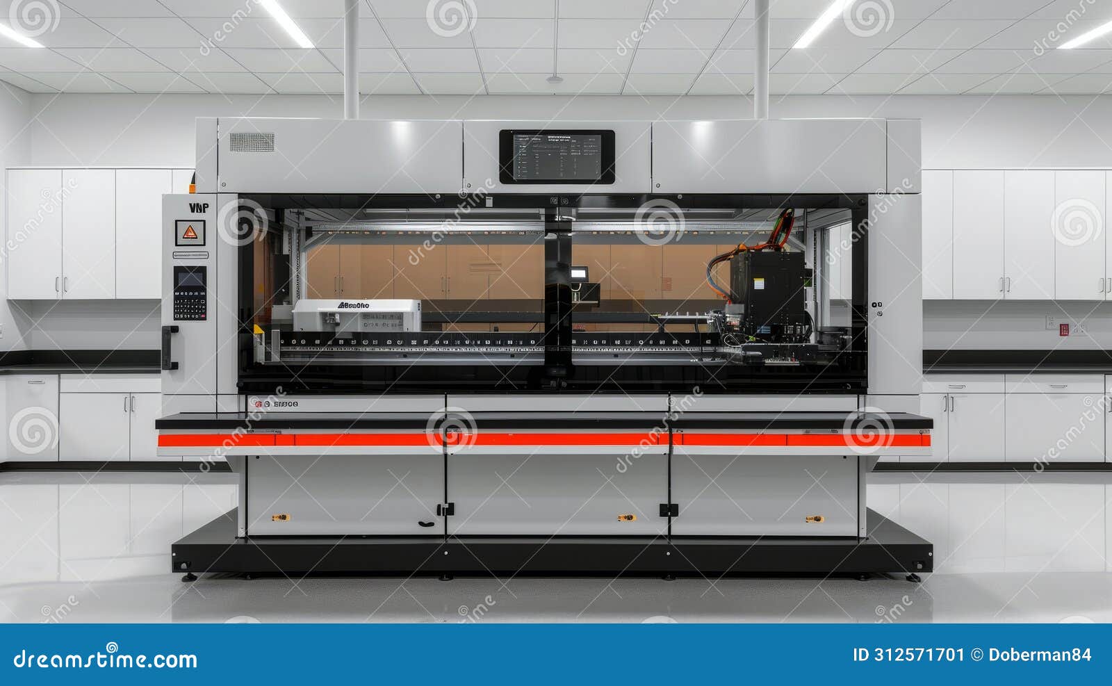 Automated Lithium-ion Battery Testing Equipment in a Modern Laboratory ...