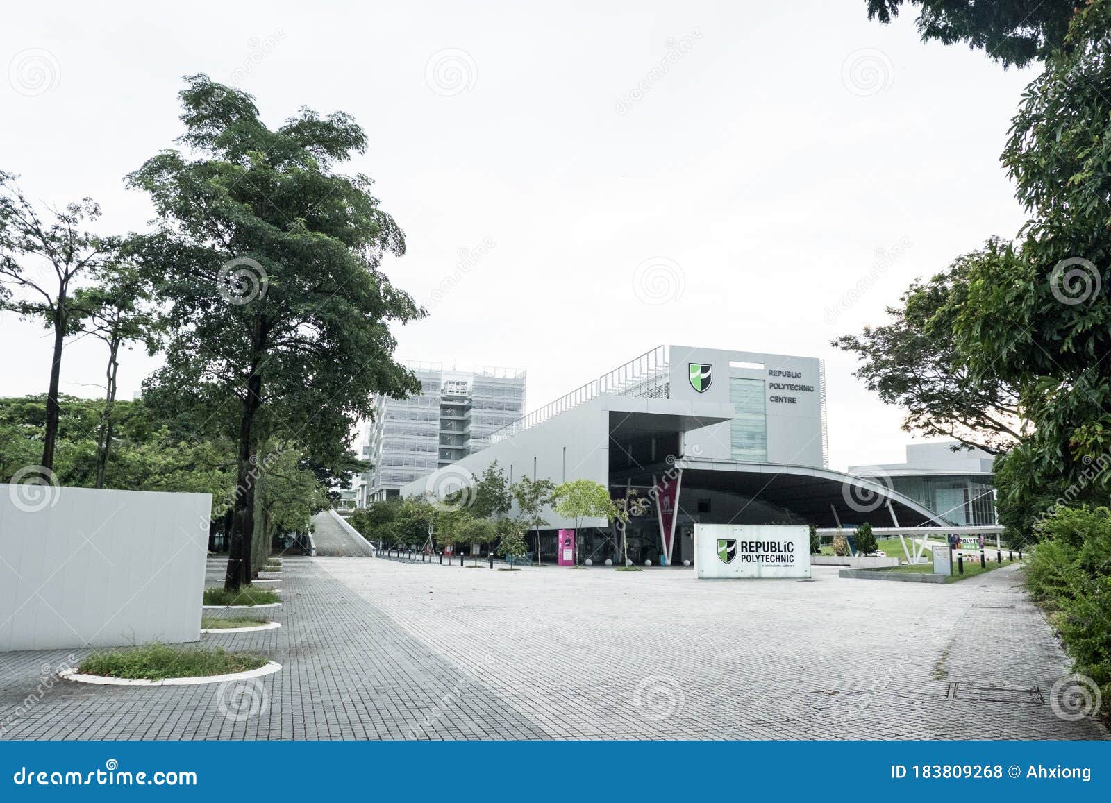 State of the Art of Republic Polytechnic School. Editorial Stock Photo ...