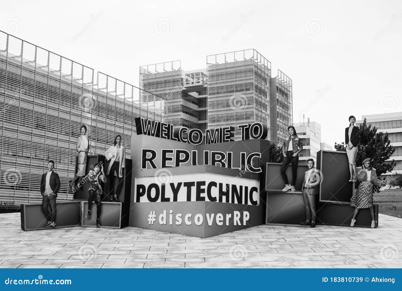 State of the Art of Republic Polytechnic School. Editorial Stock Image ...