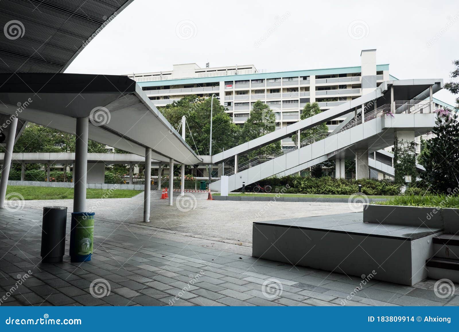State of the Art of Republic Polytechnic School. Editorial Stock Image ...