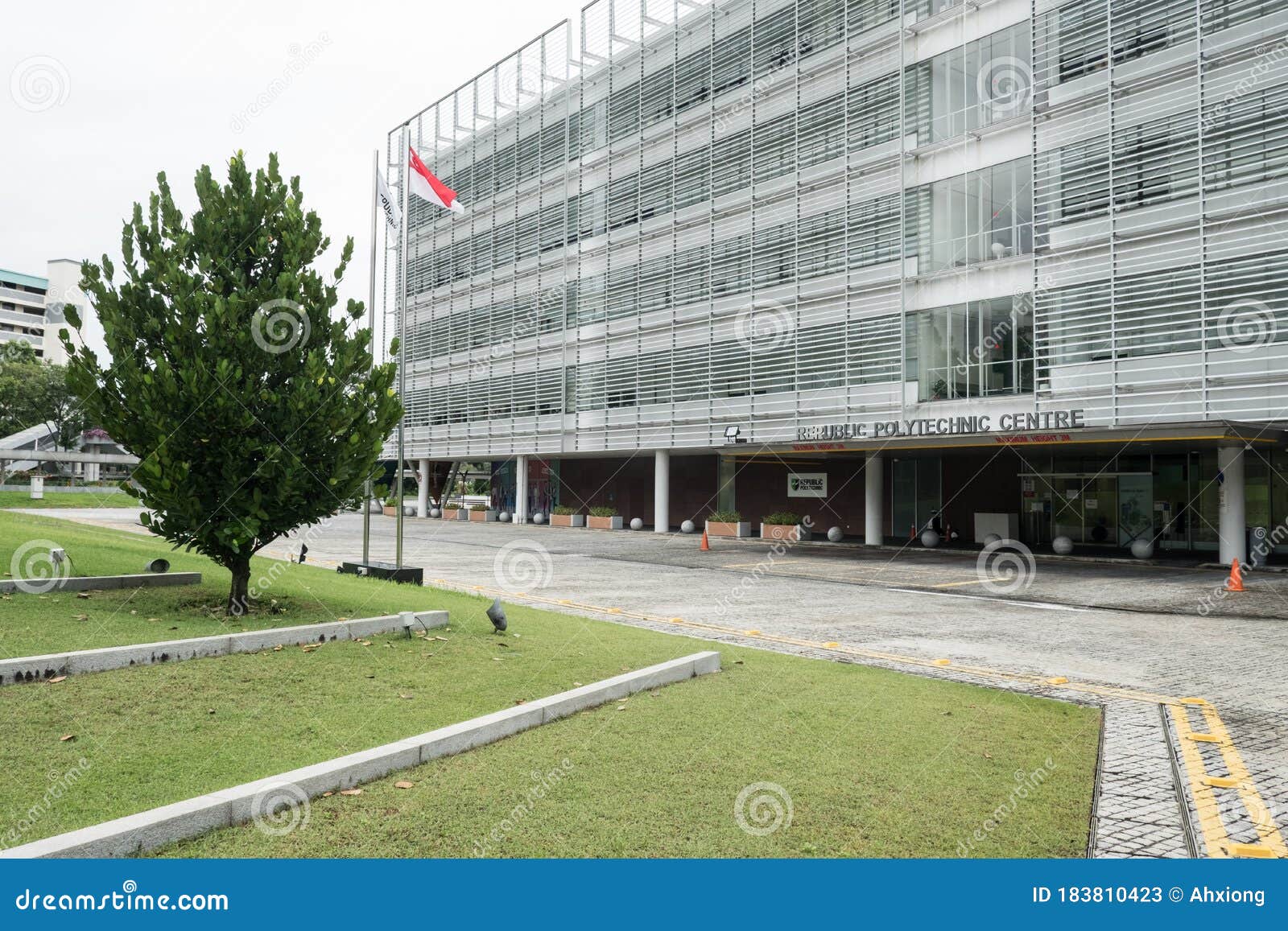 State of the Art of Republic Polytechnic School. Editorial Stock Photo ...